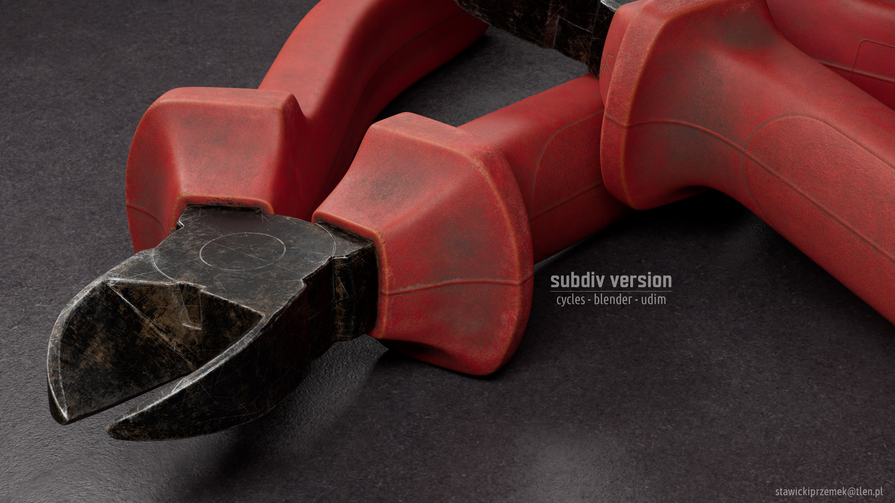 3D model Piler Side Cutter - 2 version - VR / AR / low-poly | CGTrader