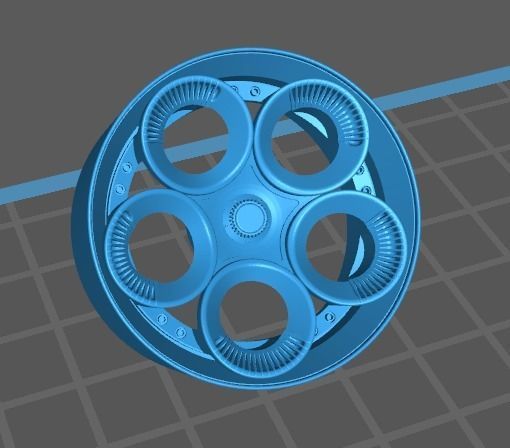Alfa Concept Wheels 3D model 3D printable | CGTrader