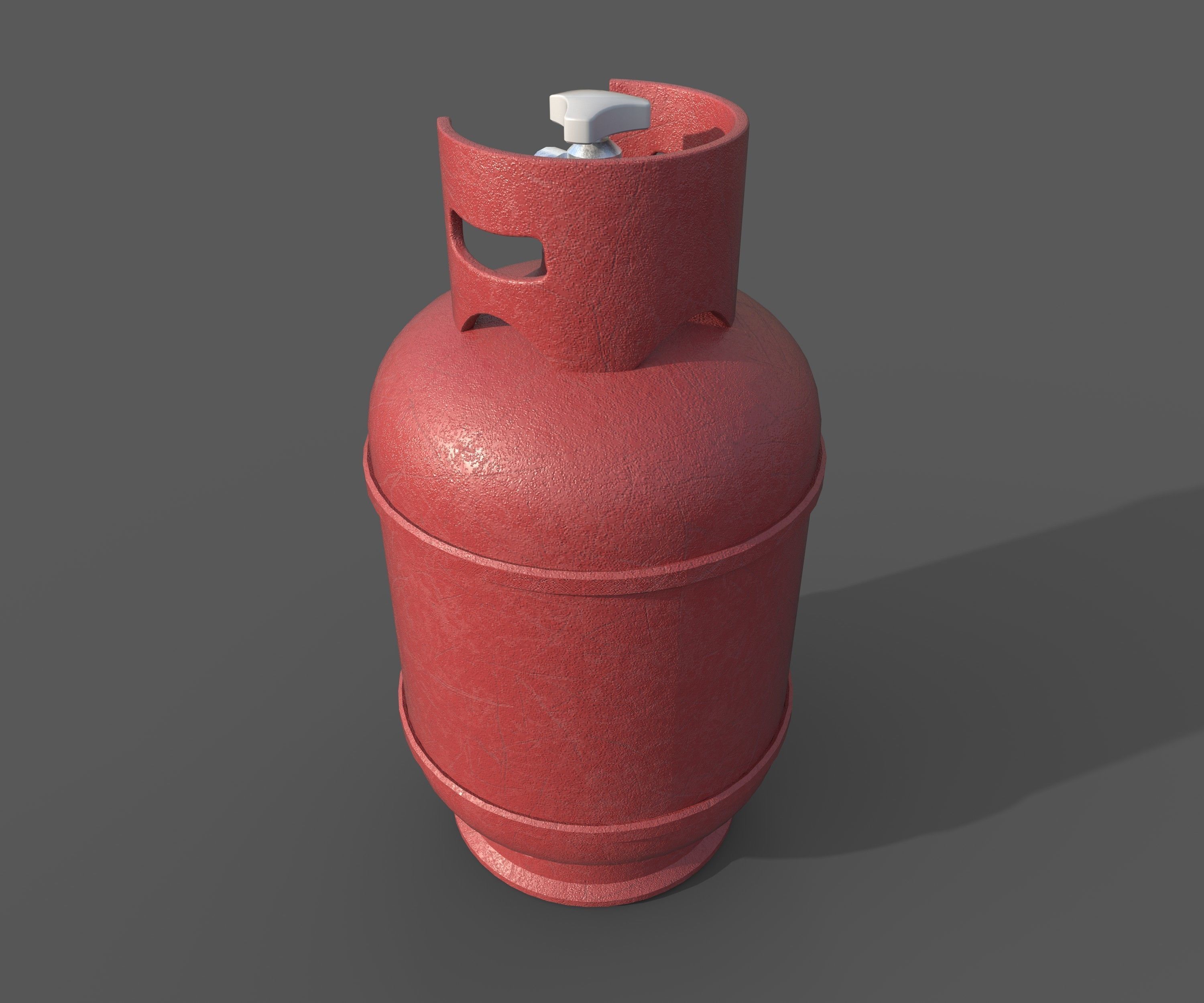 3D model gas cylinder VR / AR / low-poly | CGTrader