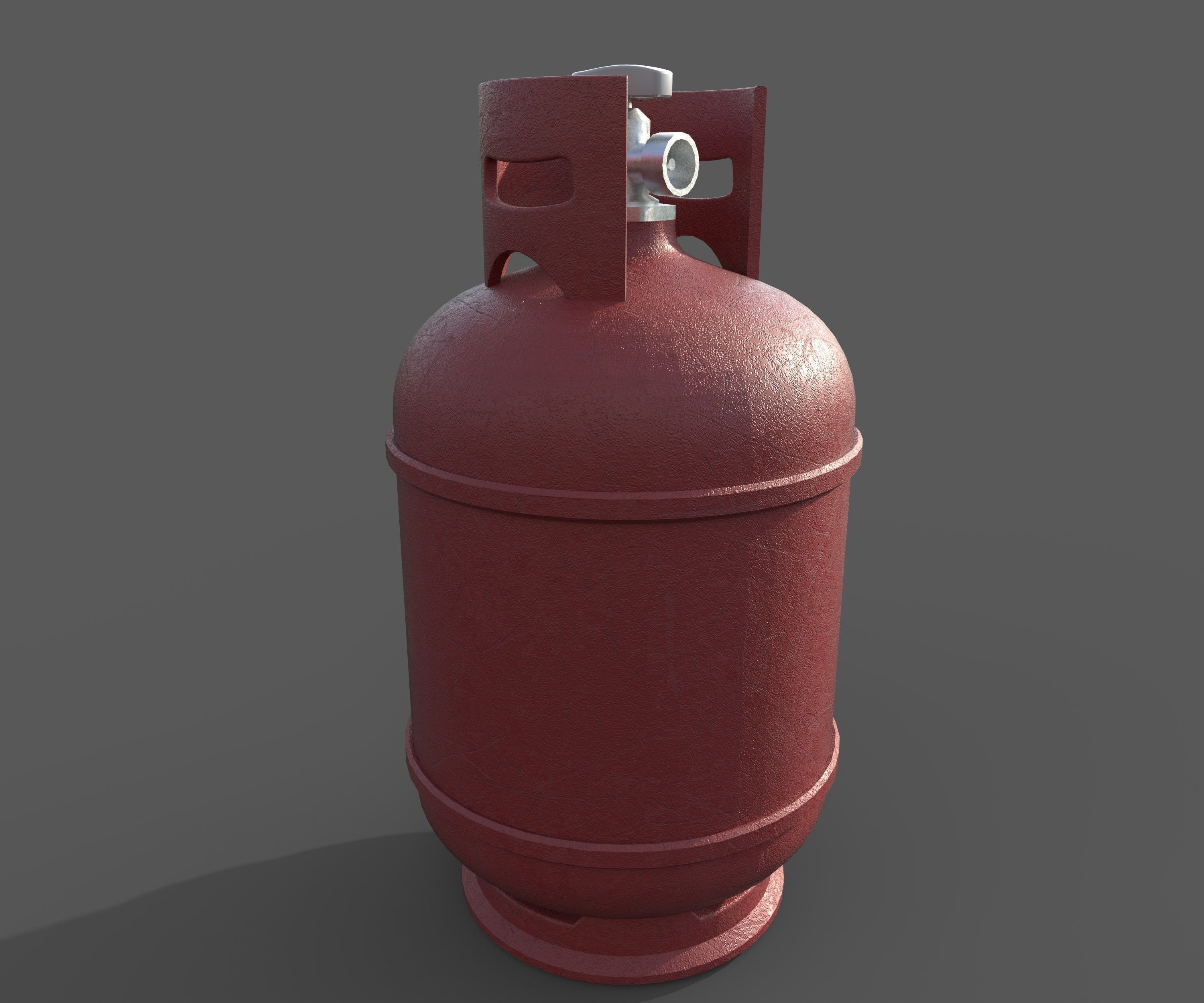 3D model gas cylinder VR / AR / low-poly | CGTrader