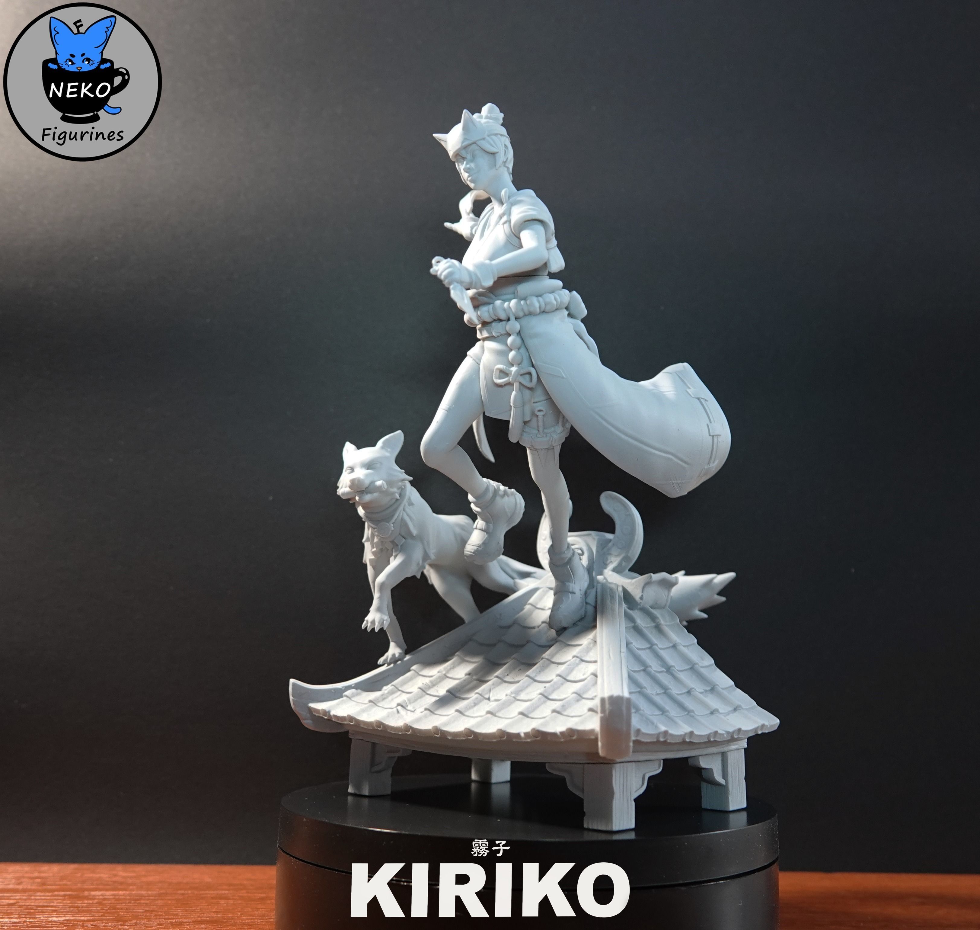 Kiriko OverWatch 2- STL Game Figurine for 3D Printing 3D model 3D ...