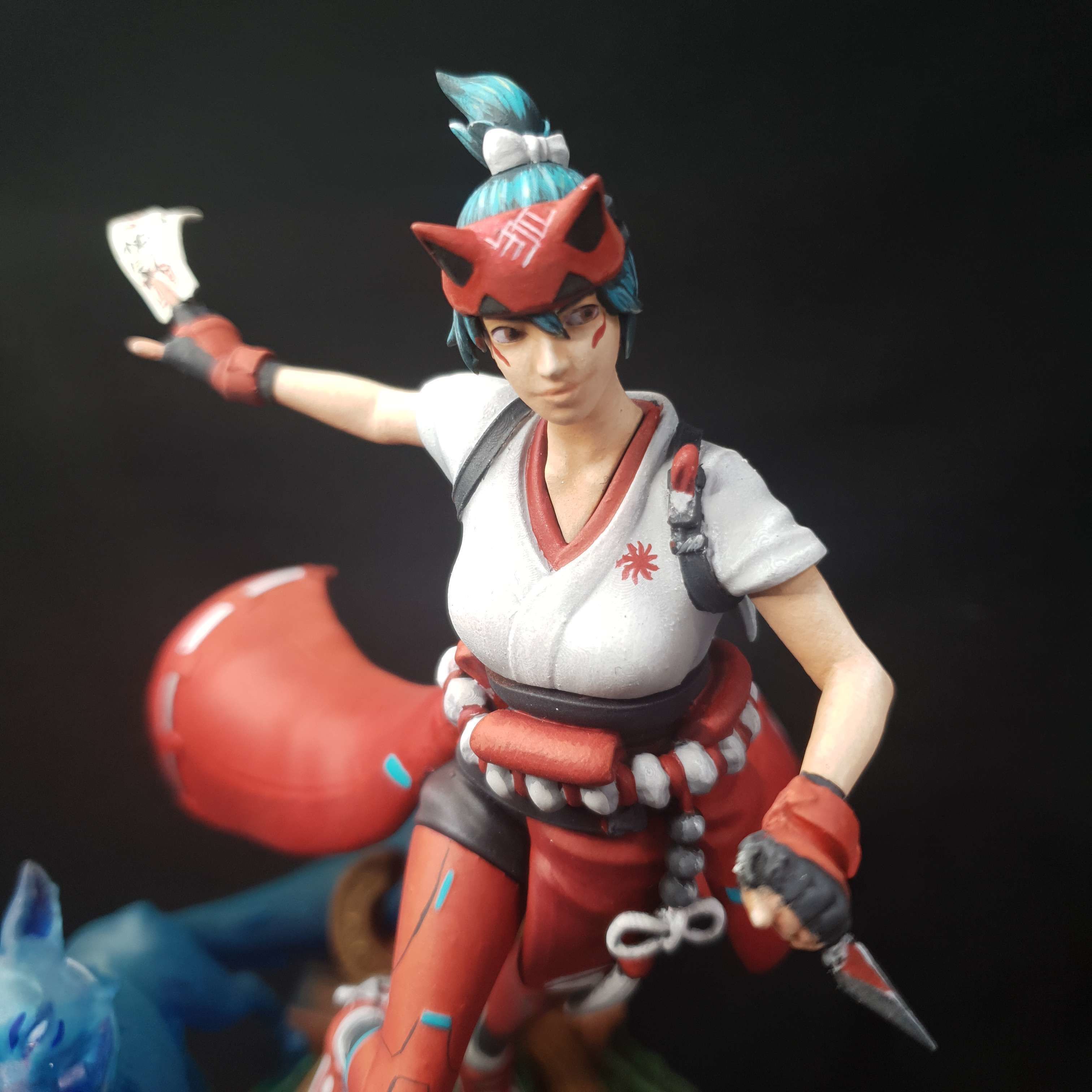 Kiriko OverWatch 2- STL Game Figurine for 3D Printing 3D model 3D ...