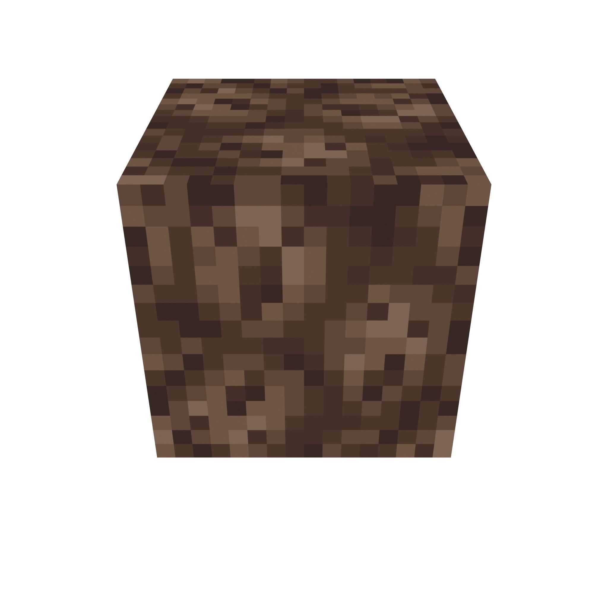 3D model MINECRAFT SOUL-SAND BLOCK VR / AR / low-poly | CGTrader