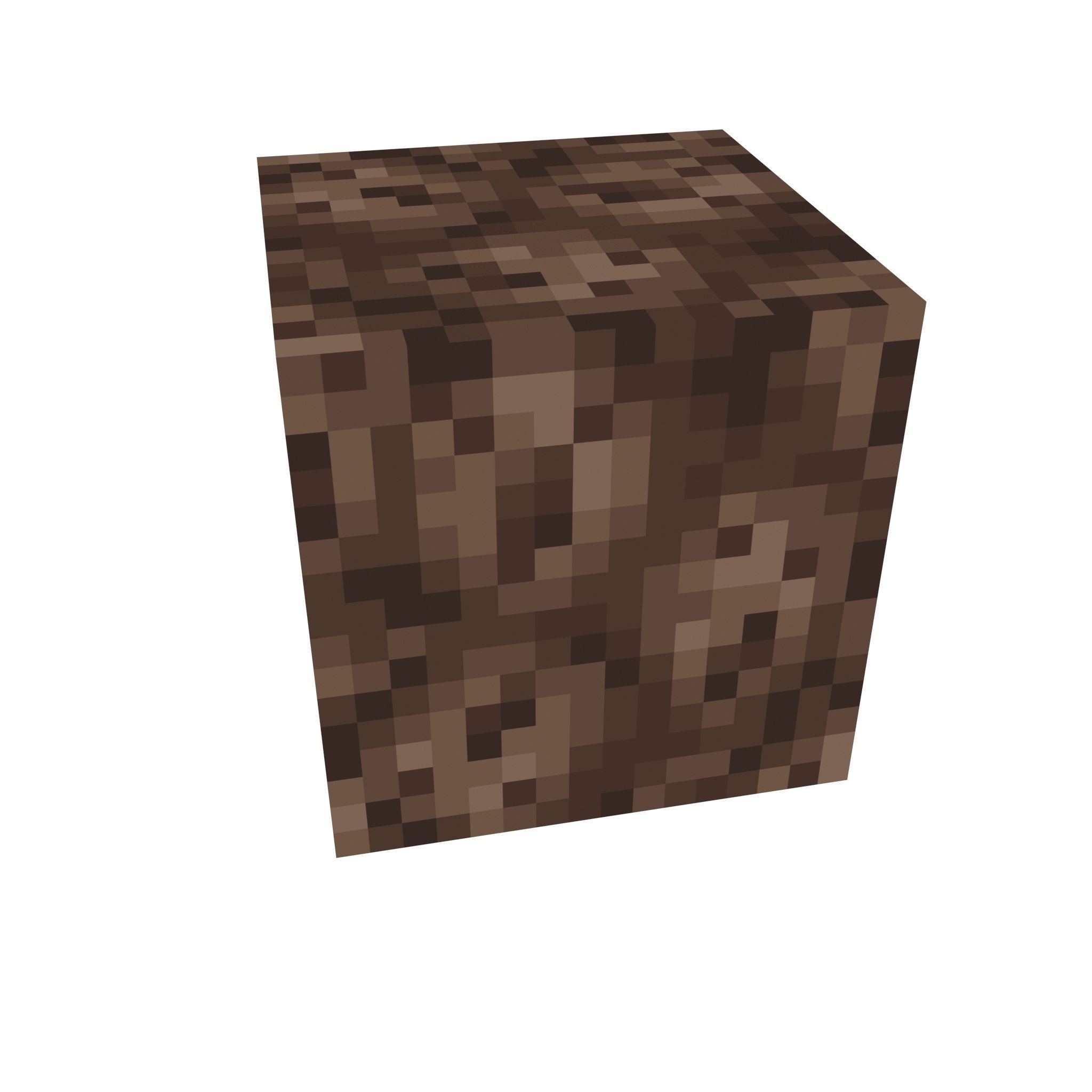 3D model MINECRAFT SOUL-SAND BLOCK VR / AR / low-poly | CGTrader