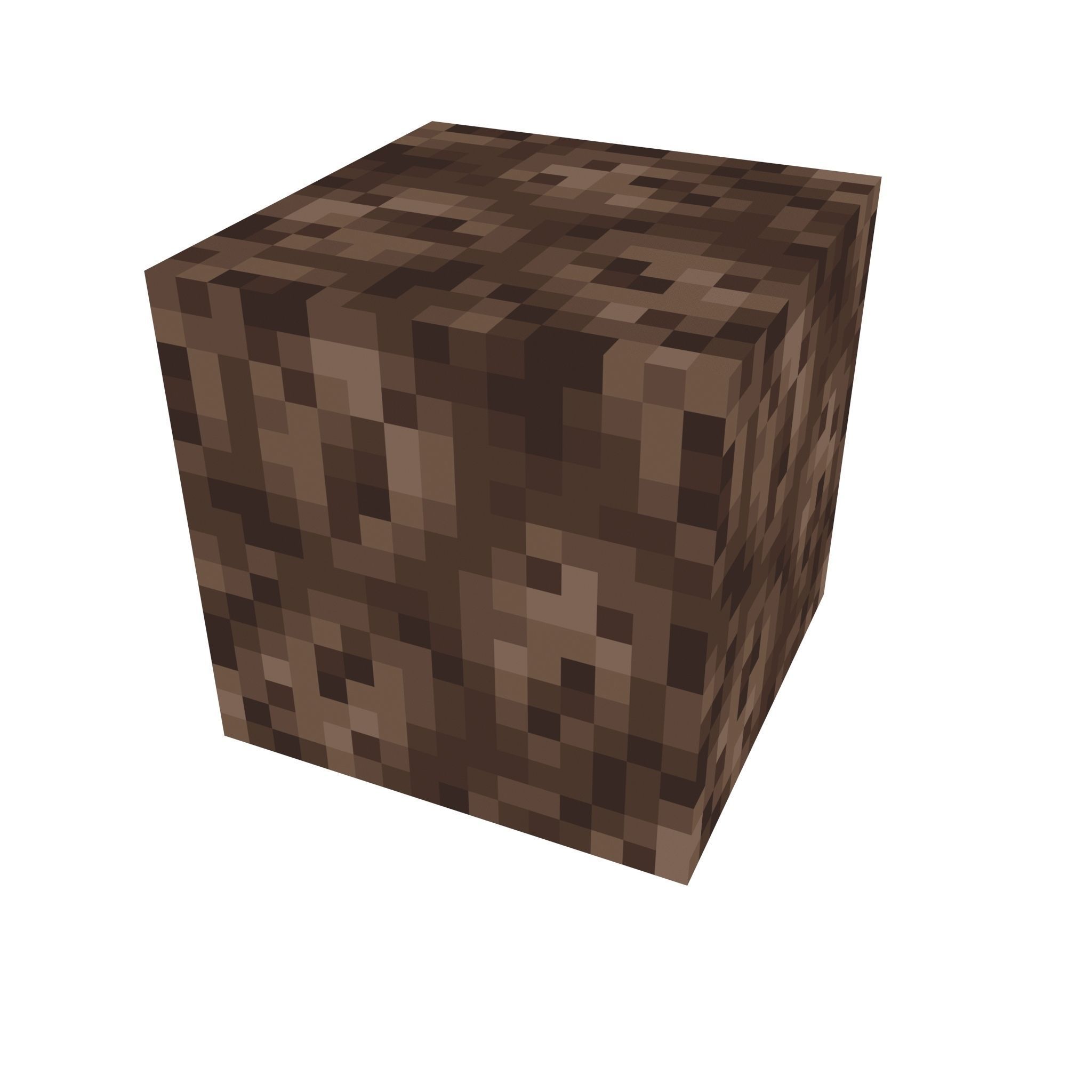 3D model MINECRAFT SOUL-SAND BLOCK VR / AR / low-poly | CGTrader