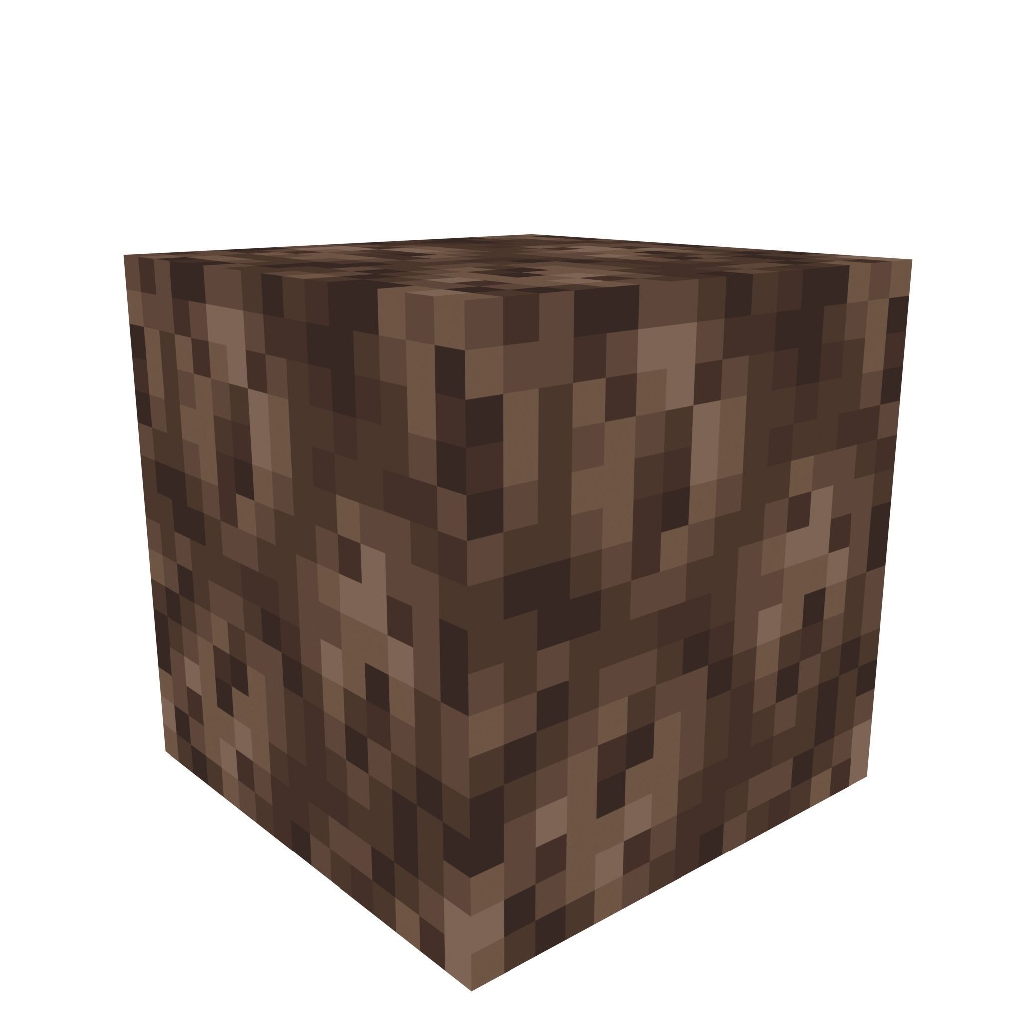 3D model MINECRAFT SOUL-SAND BLOCK VR / AR / low-poly | CGTrader