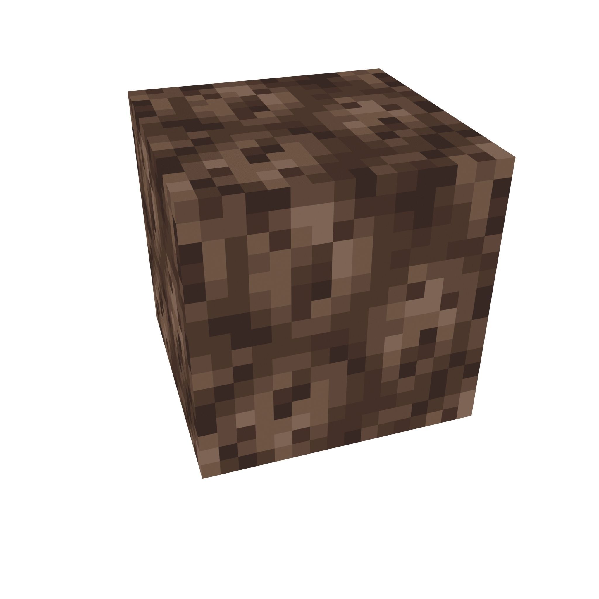 3D model MINECRAFT SOUL-SAND BLOCK VR / AR / low-poly | CGTrader