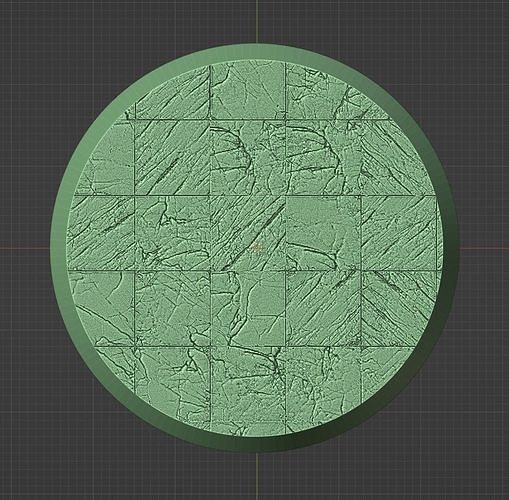 HD Base Set 5 - Cracked Marble 3D model 3D printable | CGTrader