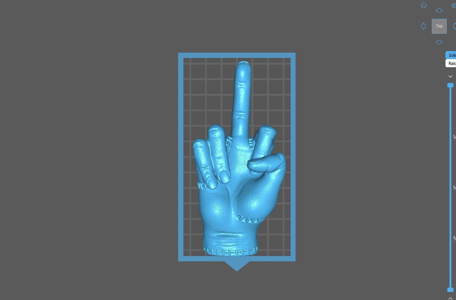 Thing The Thing skeleton hand 3D model 3D printable | CGTrader