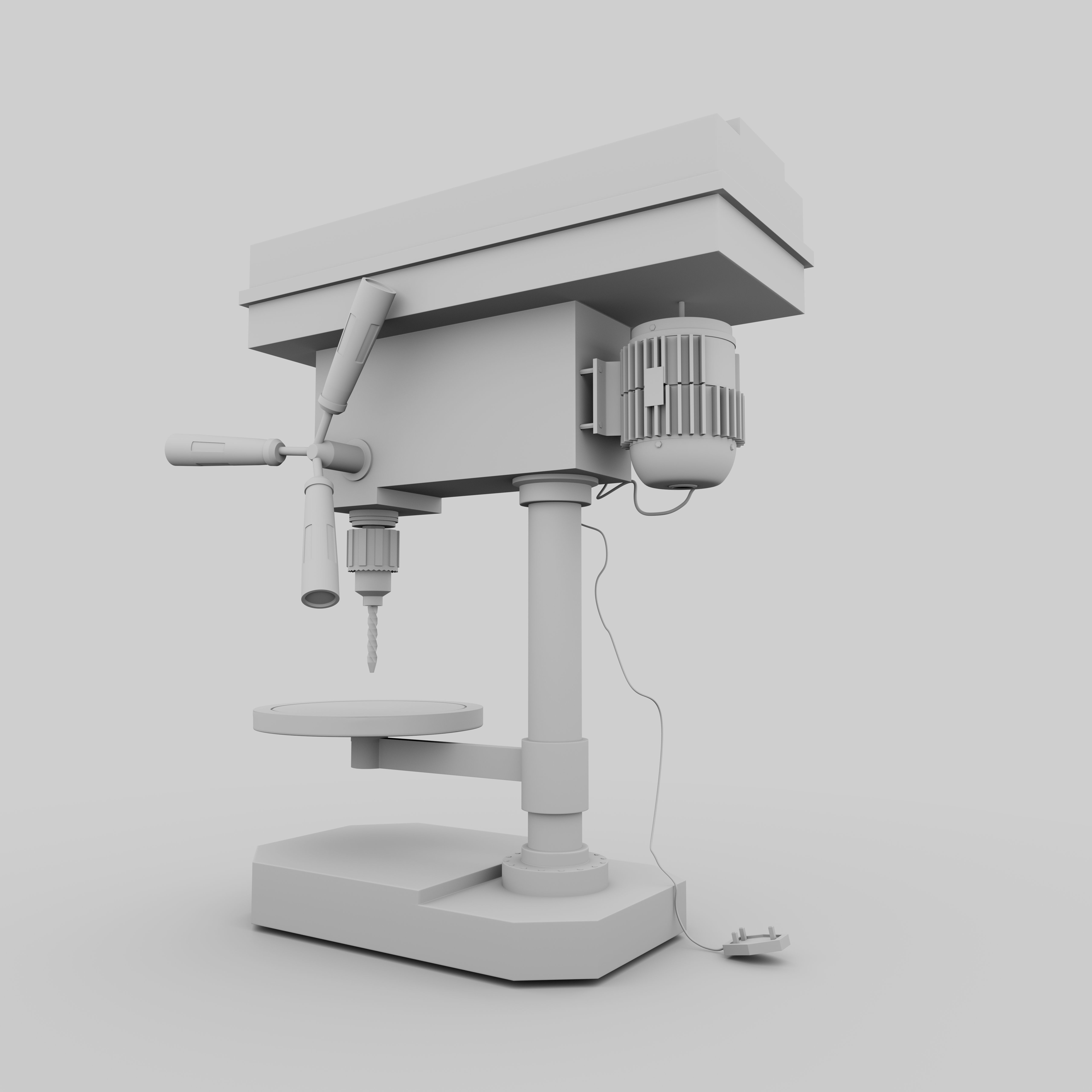 3d Drilling machine 3D model | CGTrader