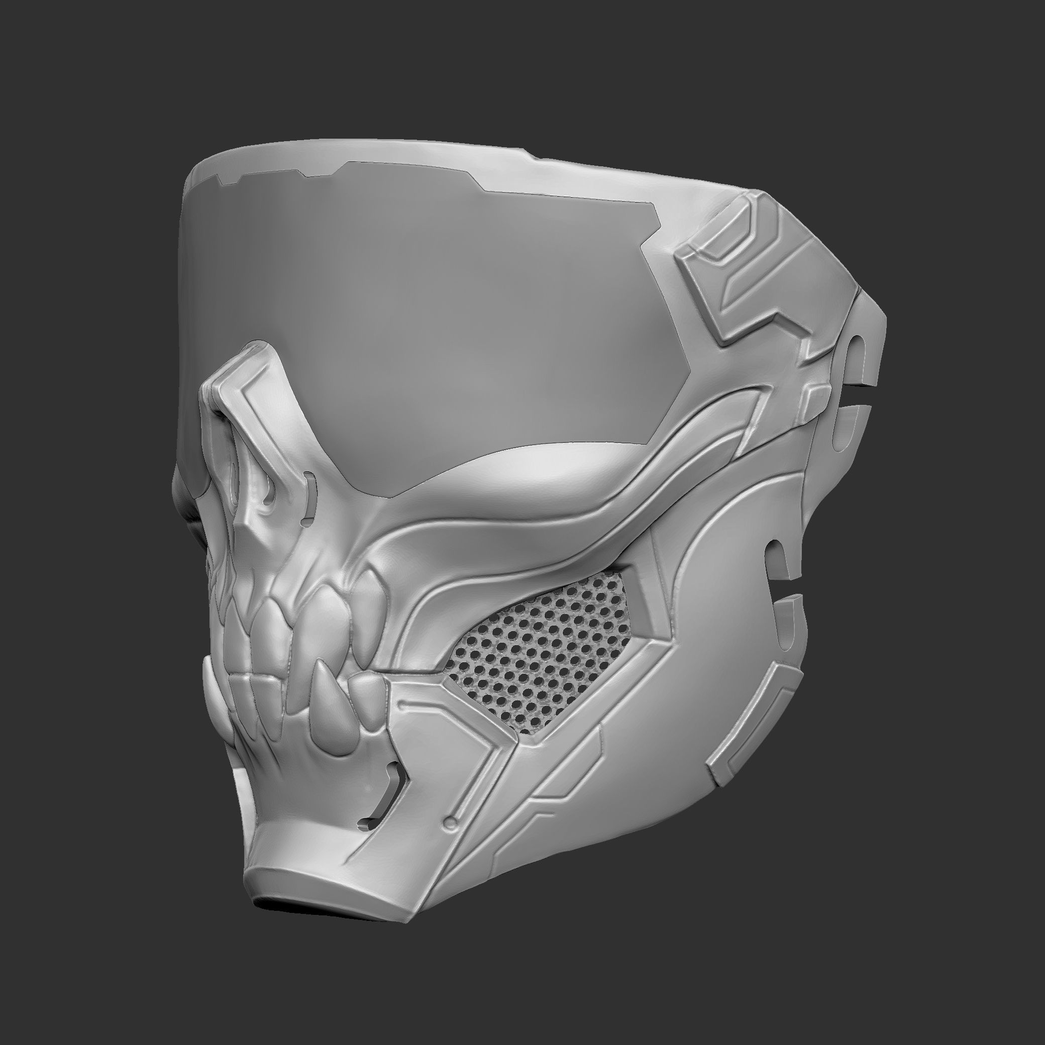 PROT MASK V01 3D model 3D printable | CGTrader