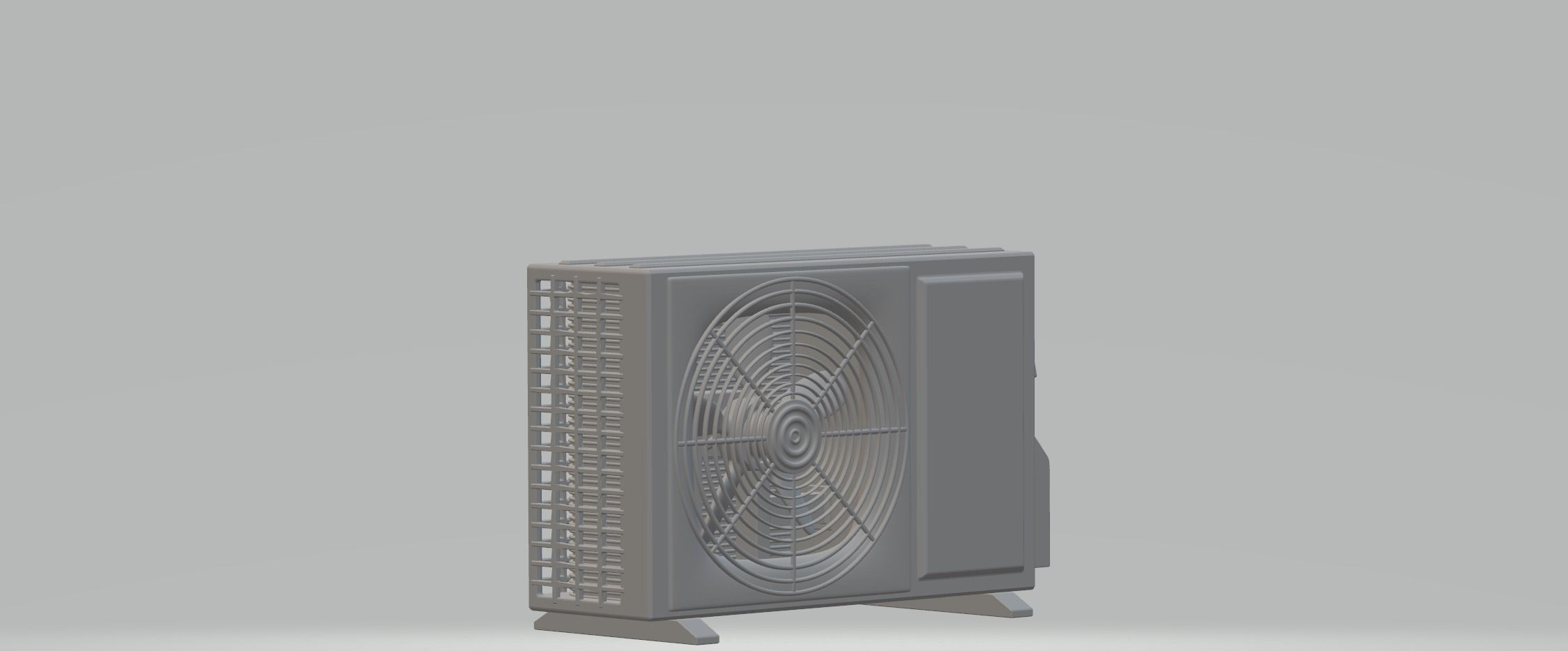 Air conditioner outdoor unit 3D model 3D printable | CGTrader