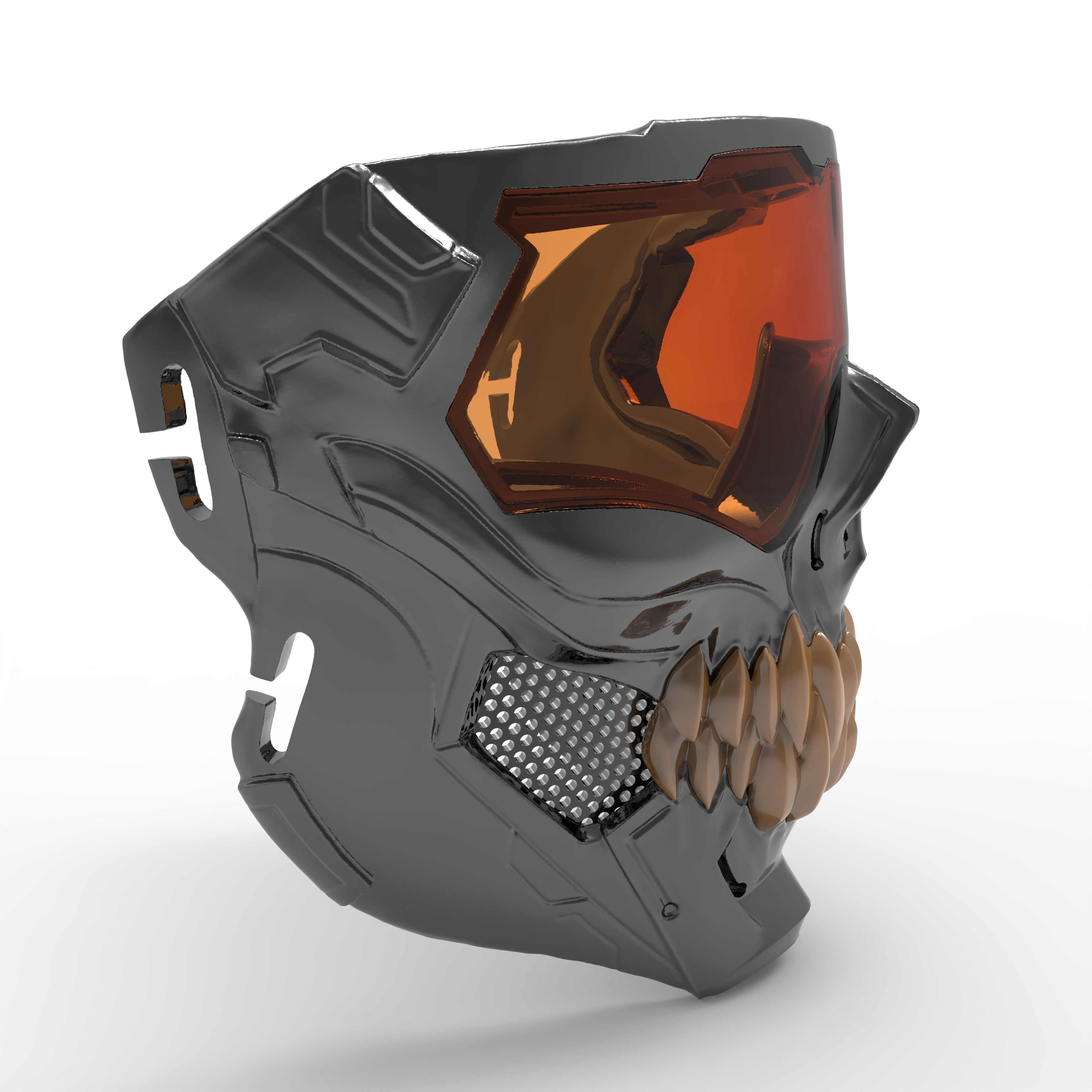PROT MASK V02 3D model 3D printable | CGTrader