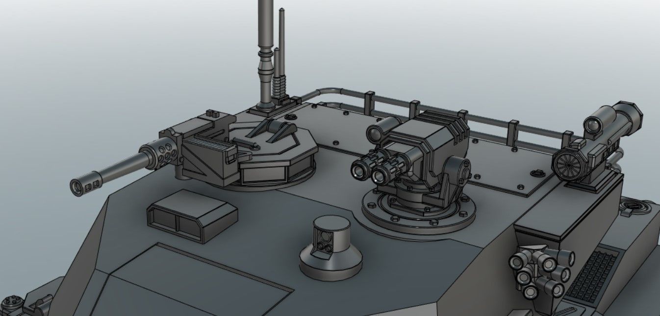 Super Abrams 3D model 3D printable | CGTrader
