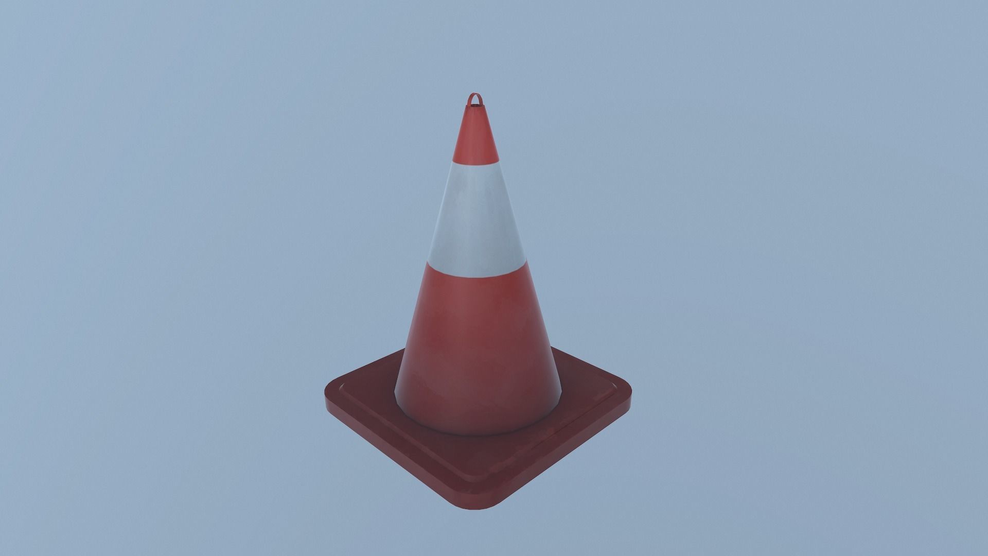 3D model Traffic Cone - Road Pontoon VR / AR / low-poly | CGTrader
