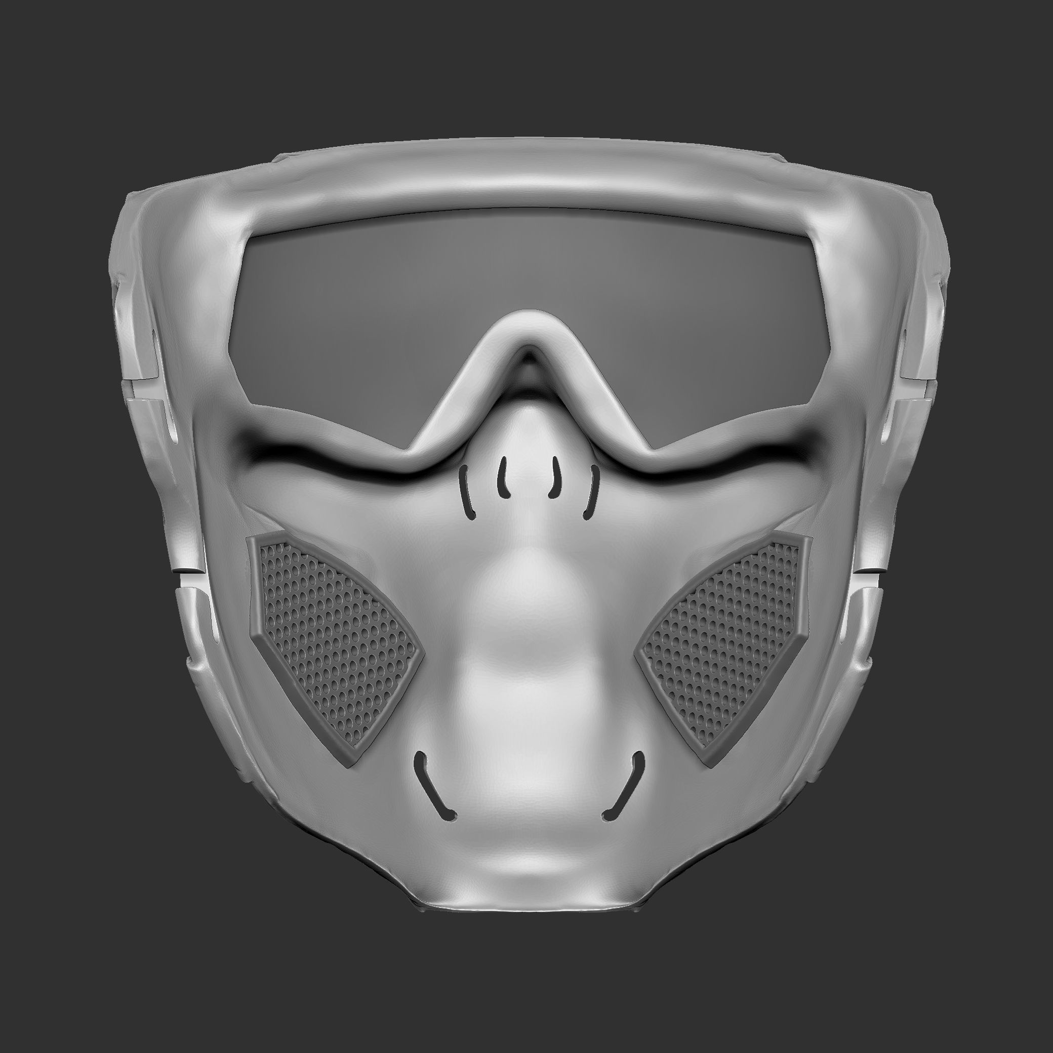 Prot Mask Combo v-01 02 3D model 3D printable | CGTrader