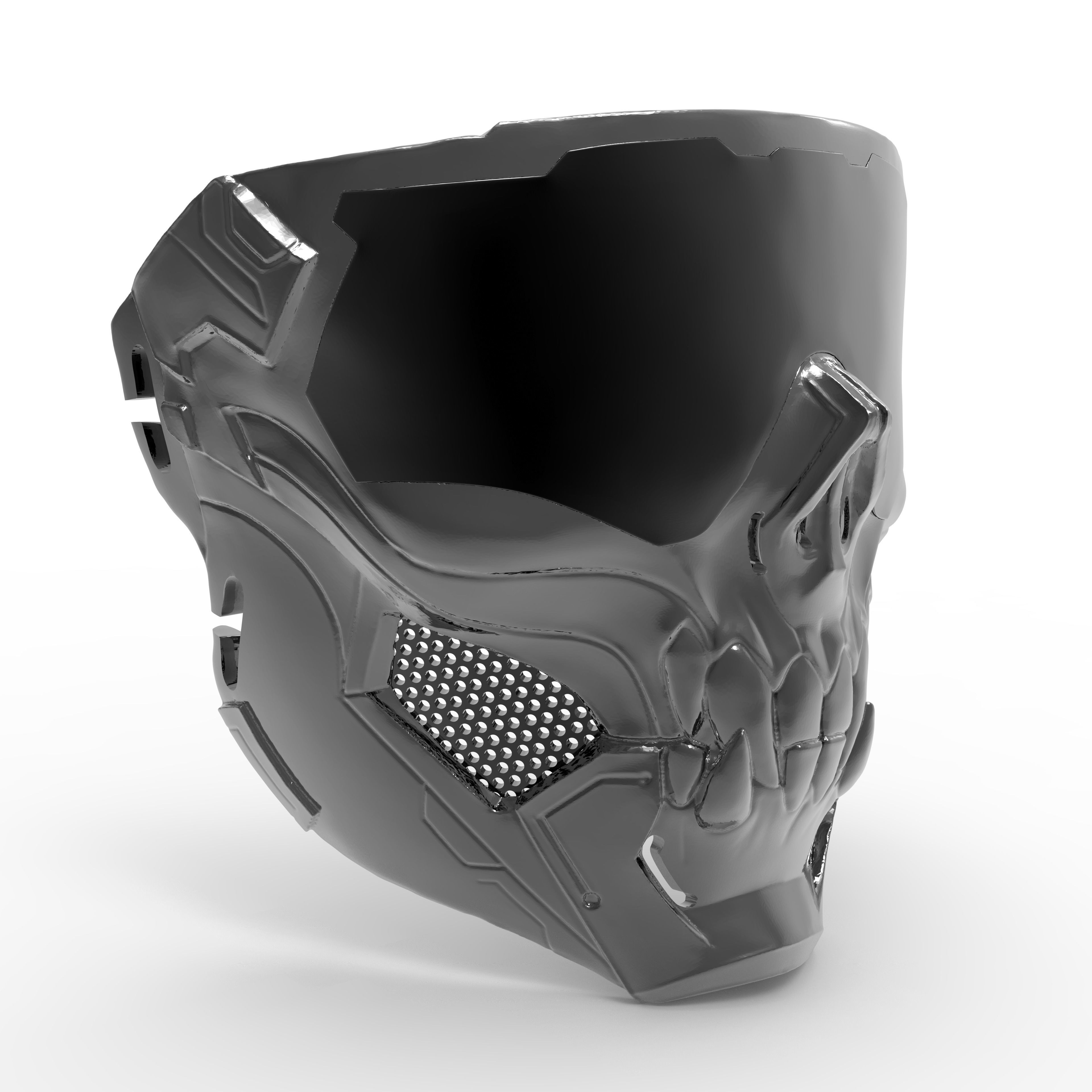 Prot Mask Combo v-01 02 3D model 3D printable | CGTrader