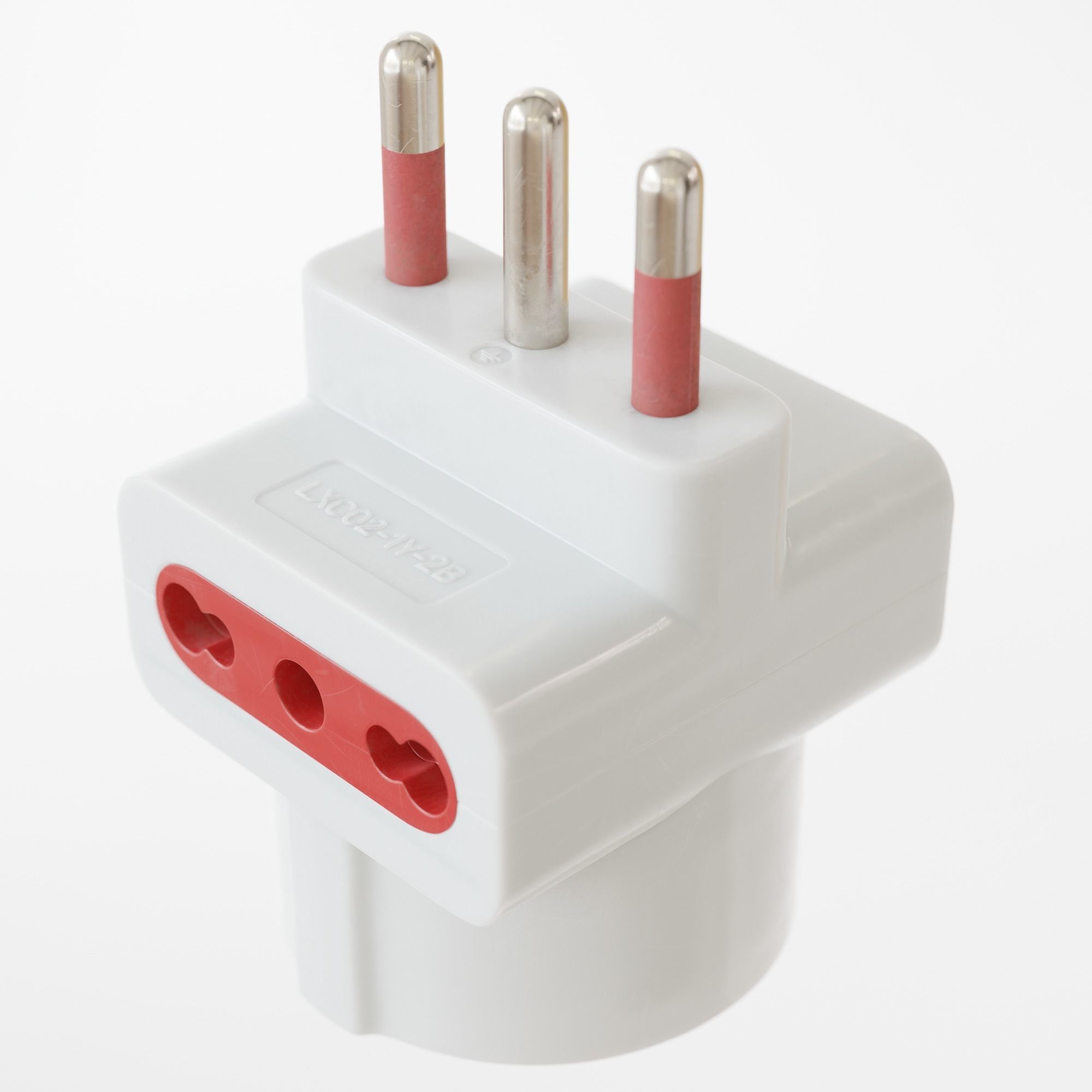 European - Italian wall plug adapter free 3D model | CGTrader