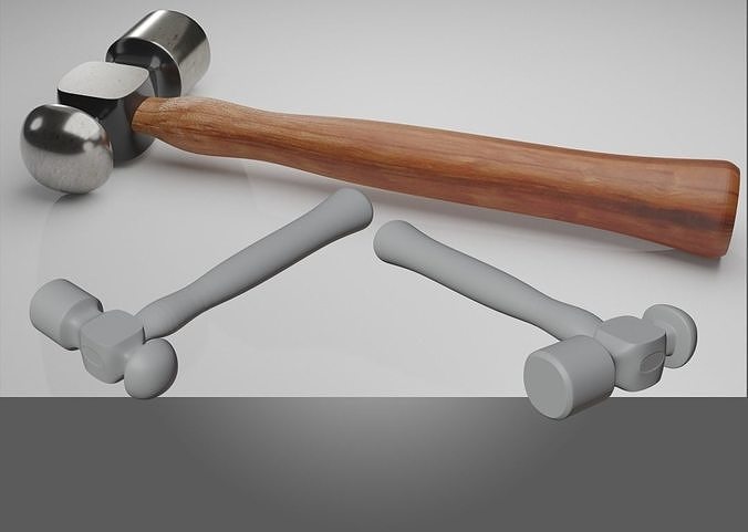 3D model 3D Hammer VR / AR / low-poly | CGTrader