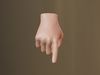 Pointing Hand 3D model 3D model | CGTrader