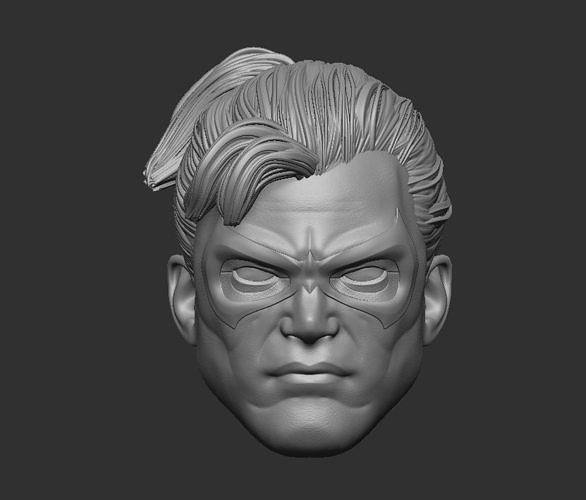 Robin - Headsculpt for Action Figures 3D print model 3D model 3D ...