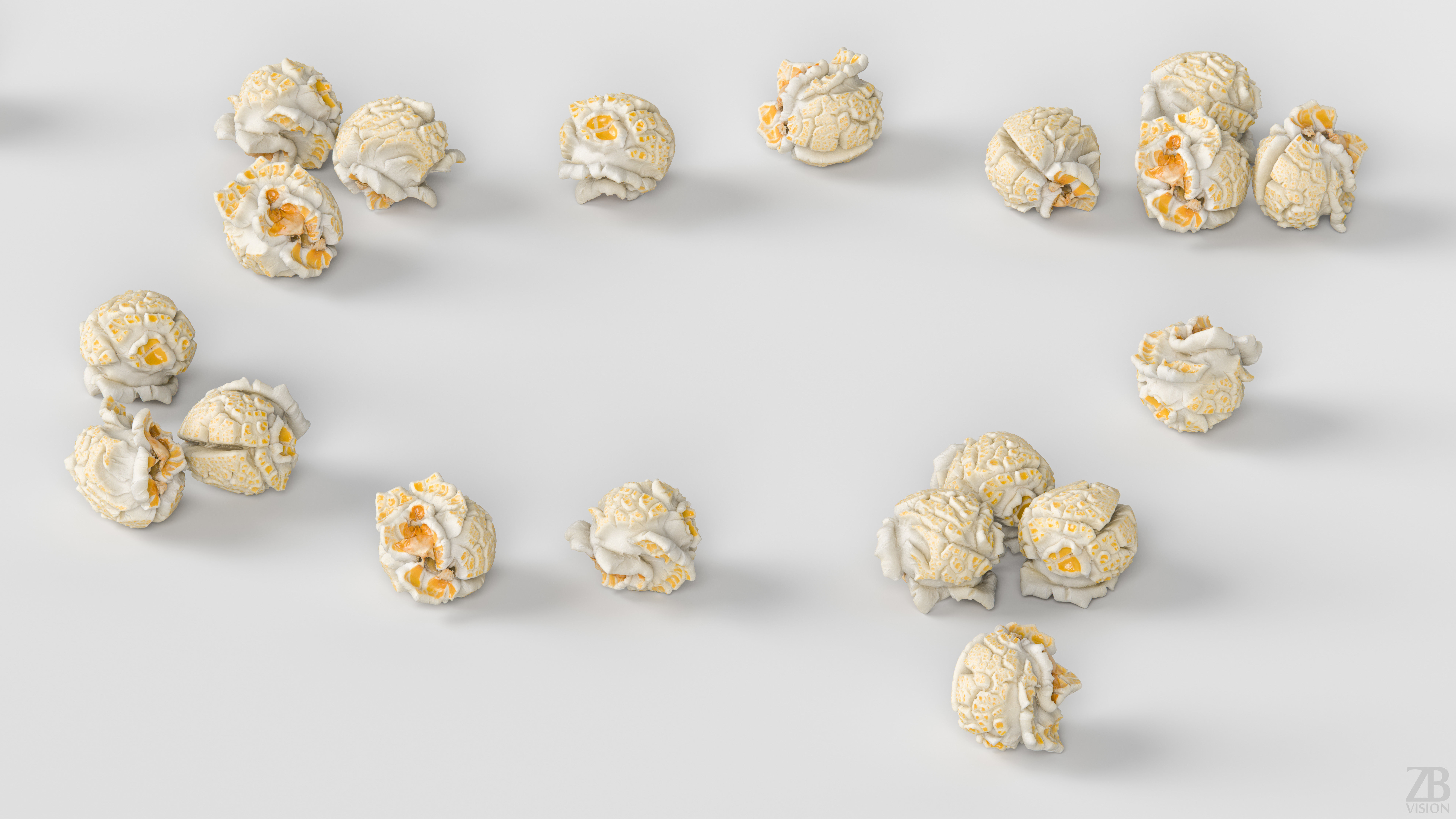 Popcorn 3D model | CGTrader