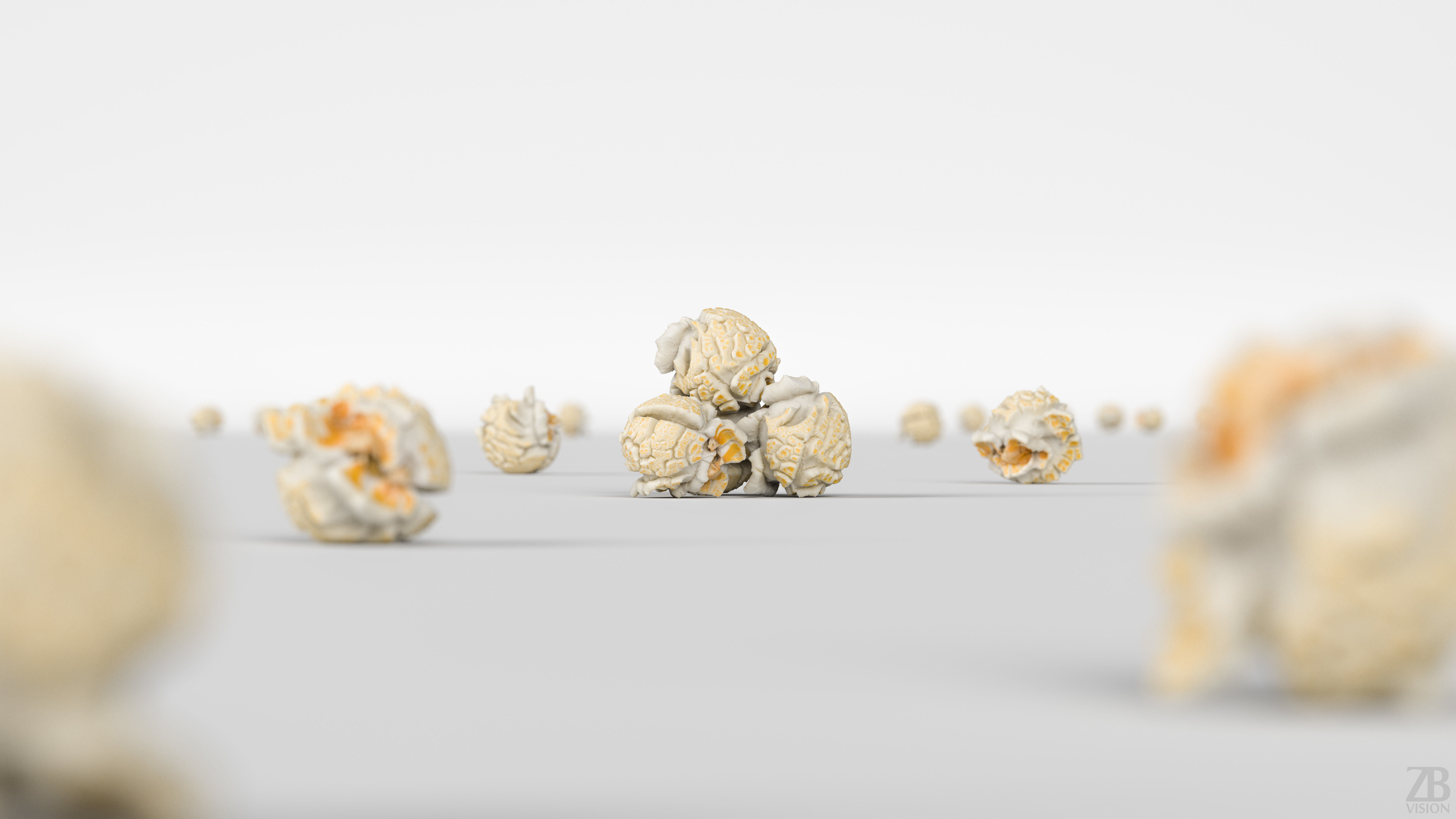 Popcorn 3D model | CGTrader