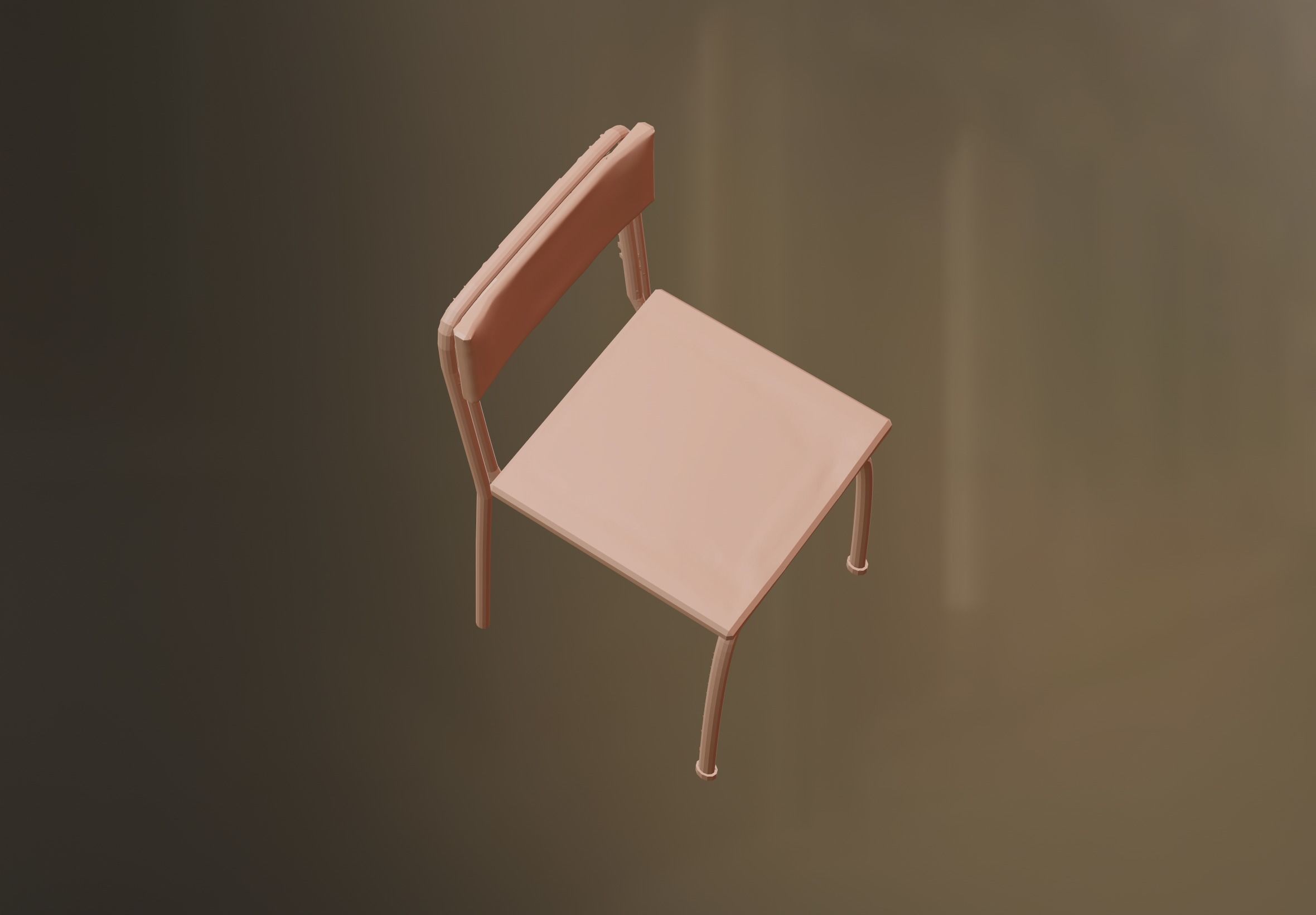 Simple Chair 3D model 3D model | CGTrader
