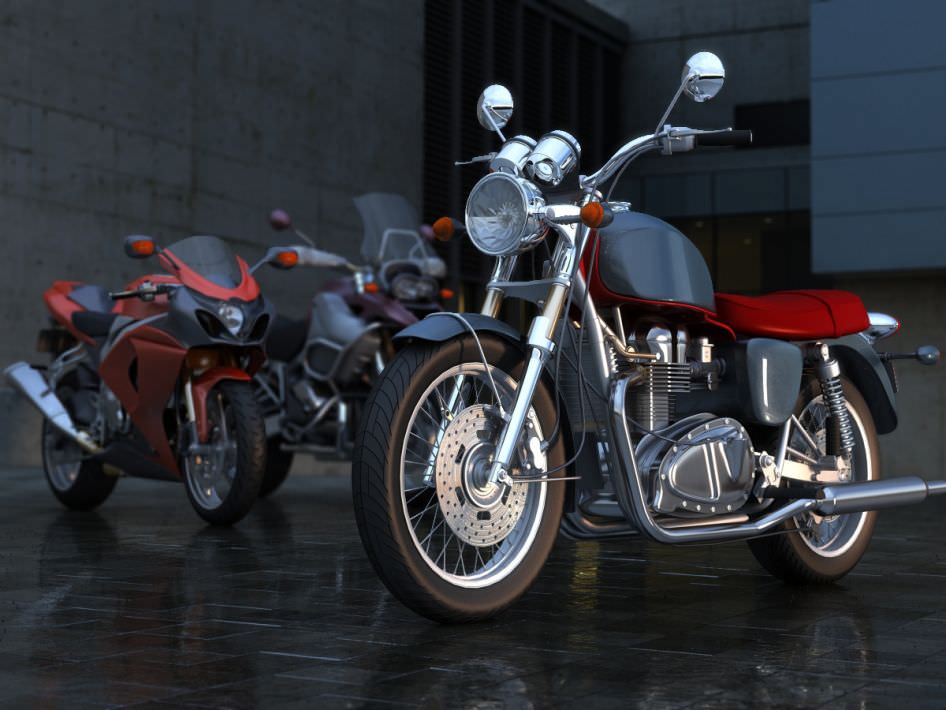 Archmodels vol 93 - highly detailed models of motorbikes 3D model ...