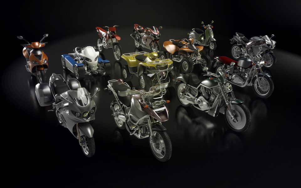 Archmodels vol 93 - highly detailed models of motorbikes 3D model ...