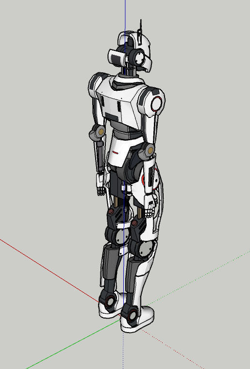 3D model Robot Loki M1 Mass Effect VR / AR / low-poly | CGTrader