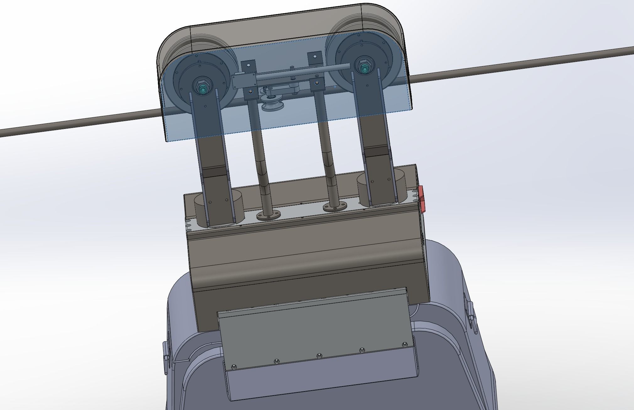 Ropeway car 3D model | CGTrader