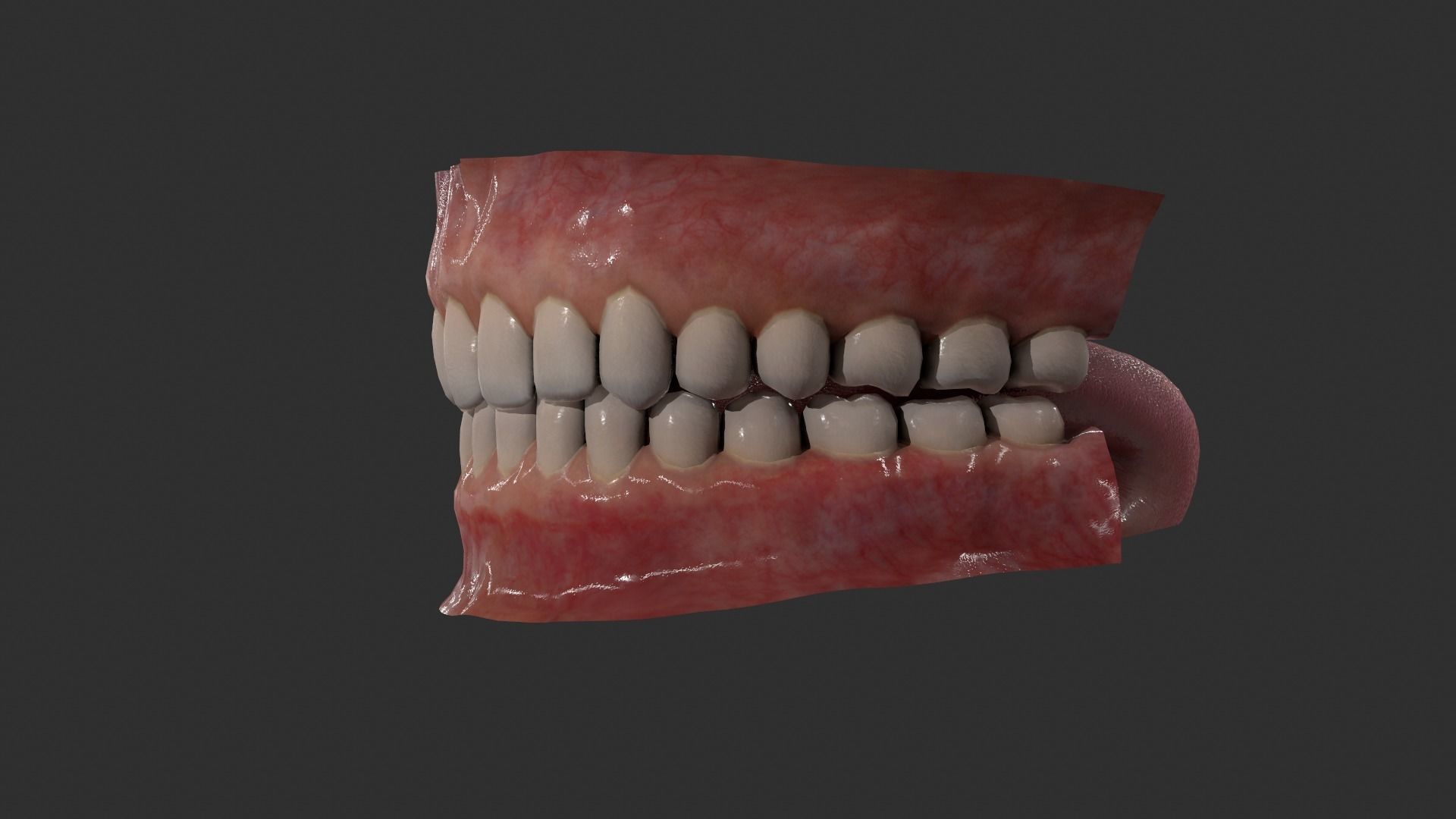 3D model Realistic Human Mouth VR / AR / low-poly | CGTrader
