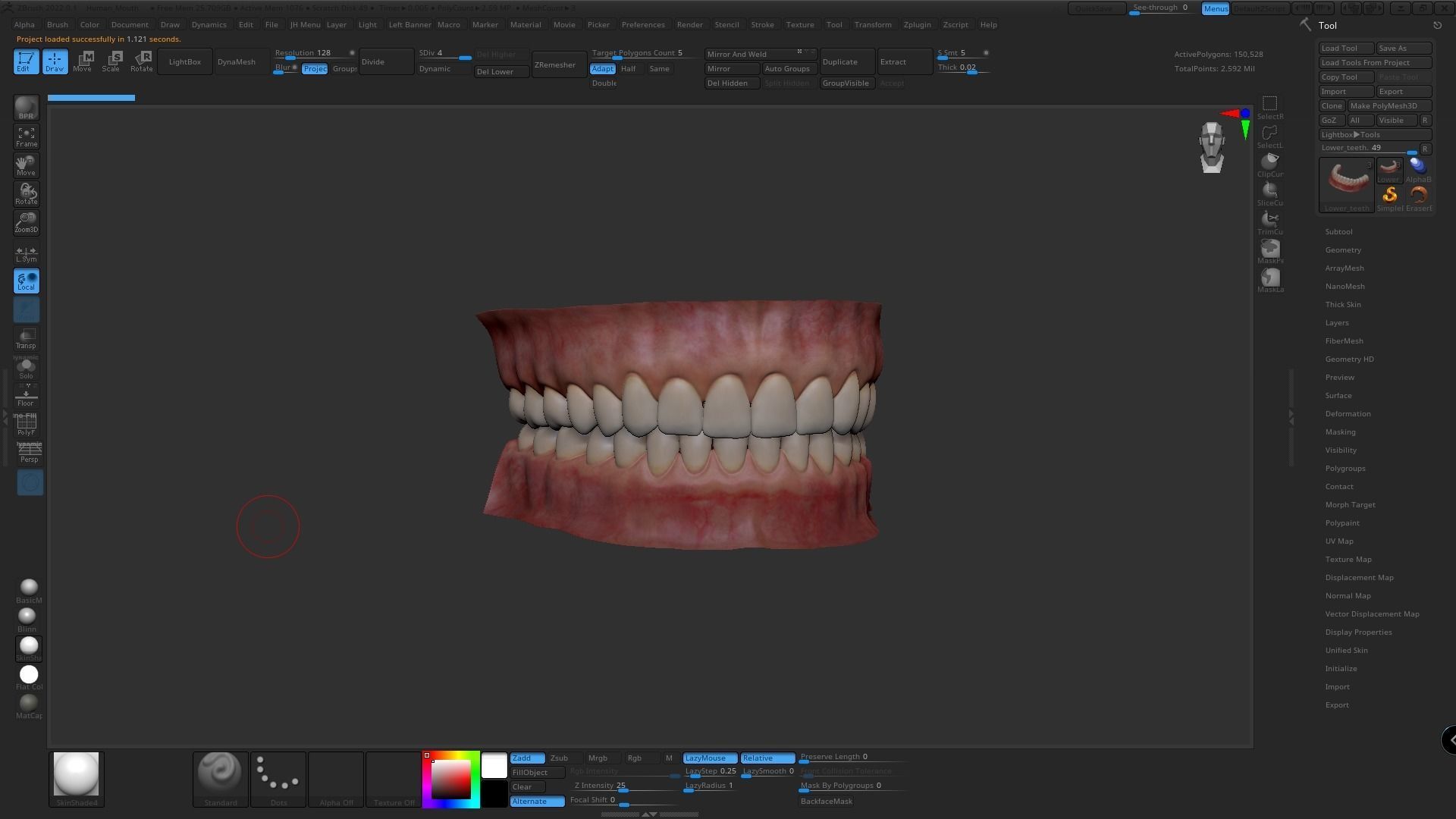 3D model Realistic Human Mouth VR / AR / low-poly | CGTrader