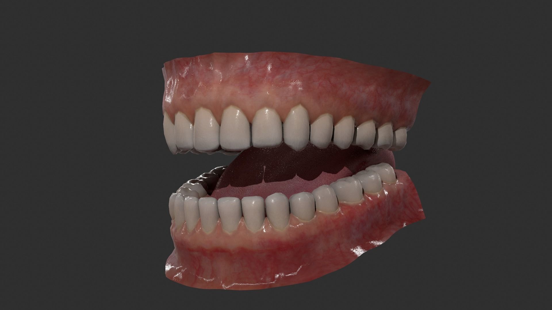 3D model Realistic Human Mouth VR / AR / low-poly | CGTrader