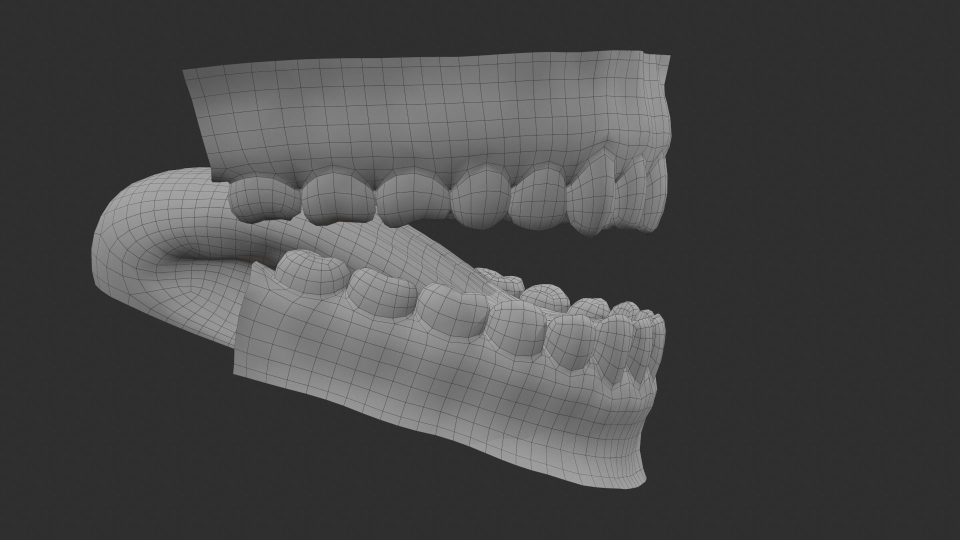 3D model Realistic Human Mouth VR / AR / low-poly | CGTrader