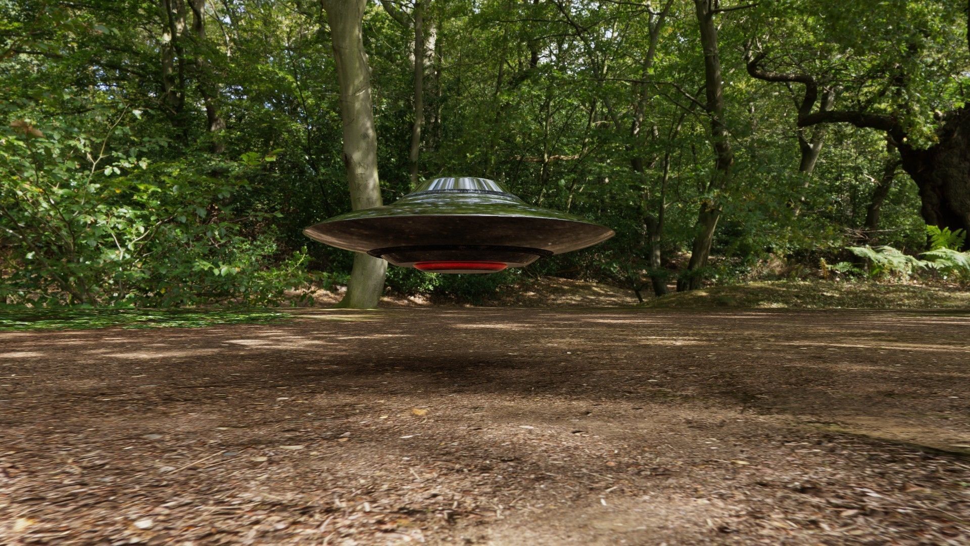 3D model Bob Lazar UFO Flying Saucer VR / AR / low-poly | CGTrader