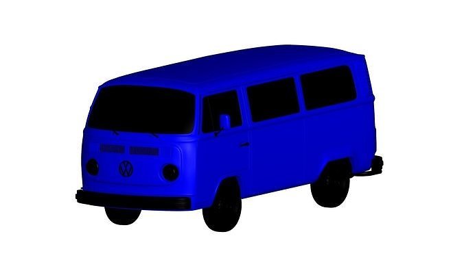 Volkswagen Transporter 3D model | CGTrader