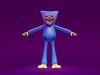 3D model Huggy Wuggy - Poppy Playtime VR / AR / low-poly | CGTrader