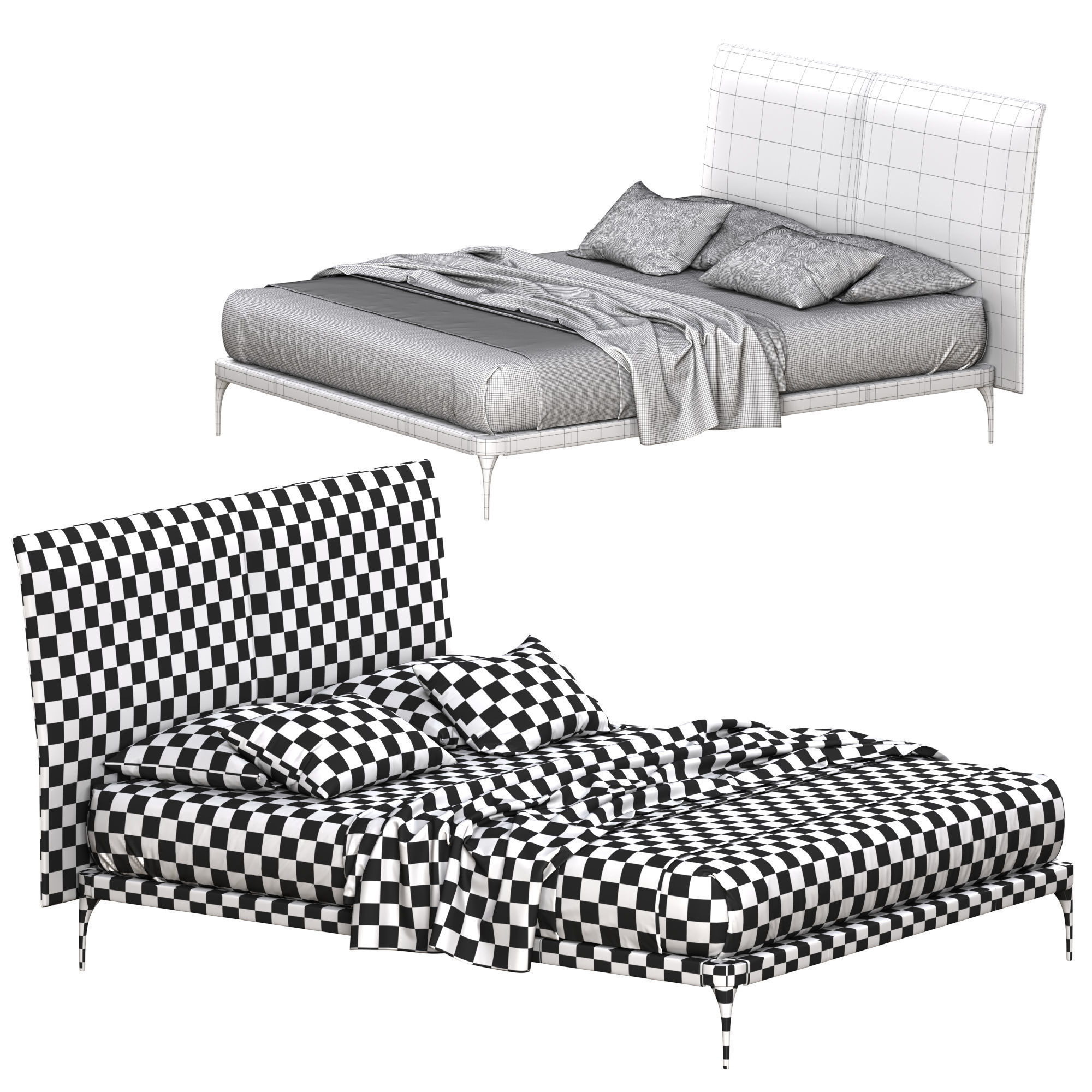 Ada Bed 3D model | CGTrader