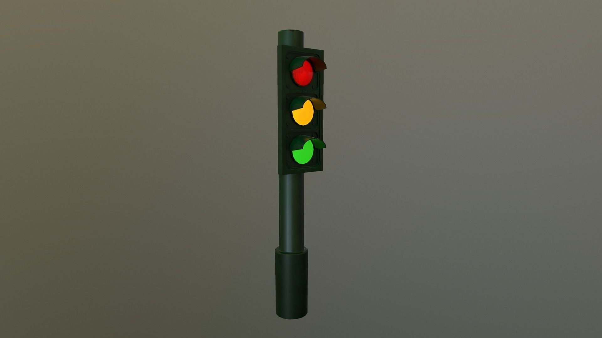 Traffic Light free VR / AR / low-poly 3D model | CGTrader