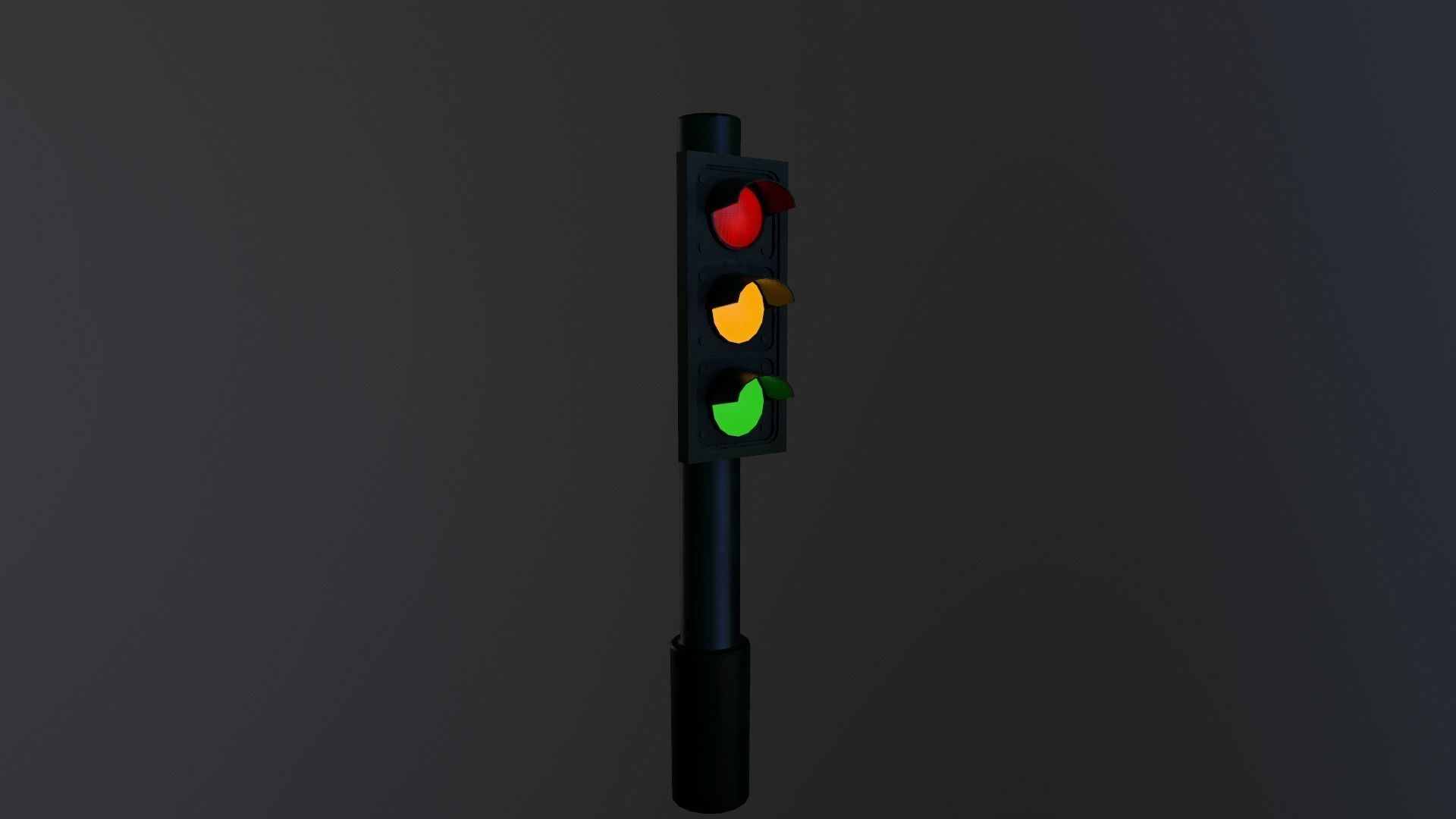 Traffic Light free VR / AR / low-poly 3D model | CGTrader