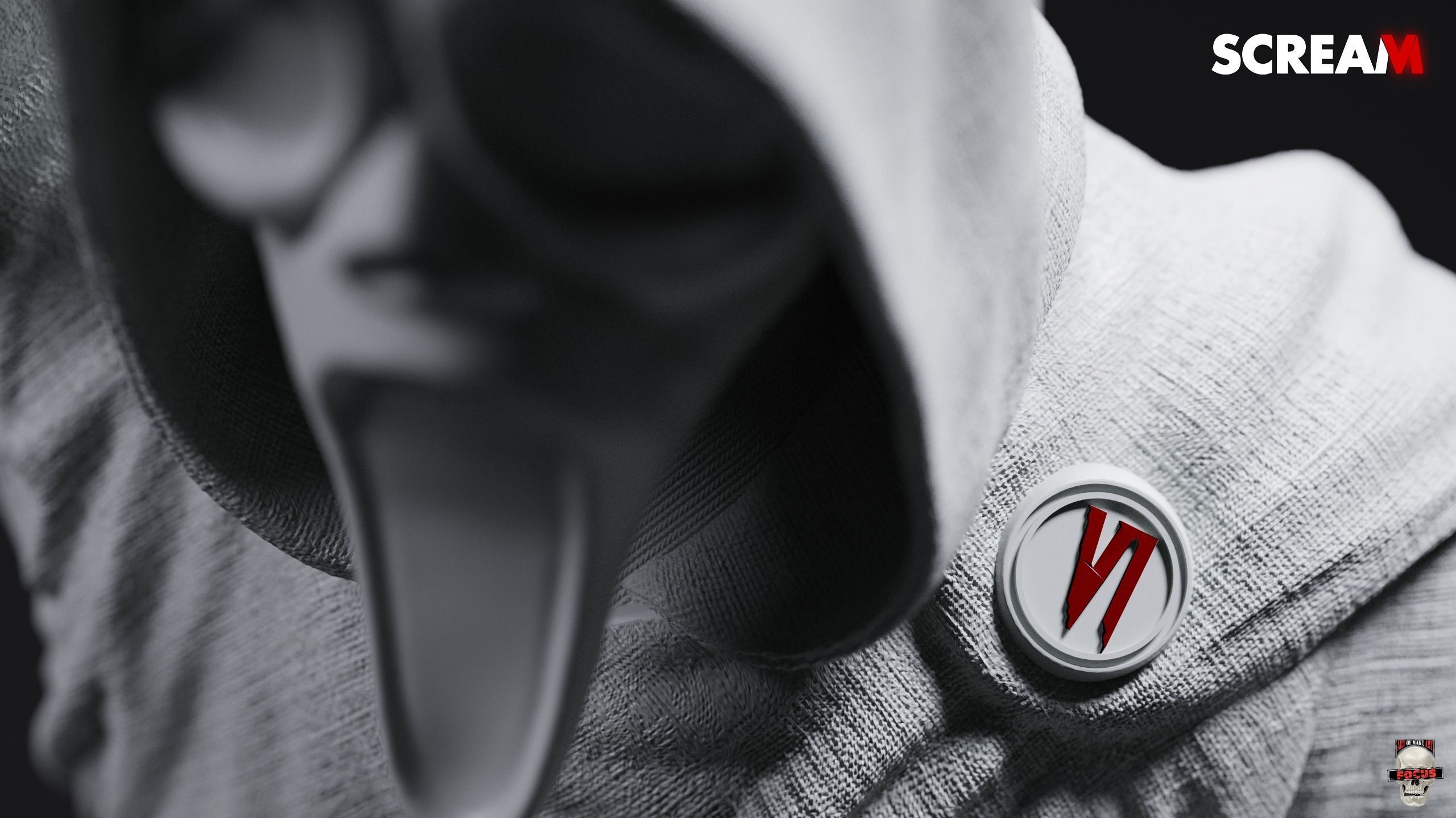 Scream - 3D Printable Statue Fanart 3D model 3D printable | CGTrader