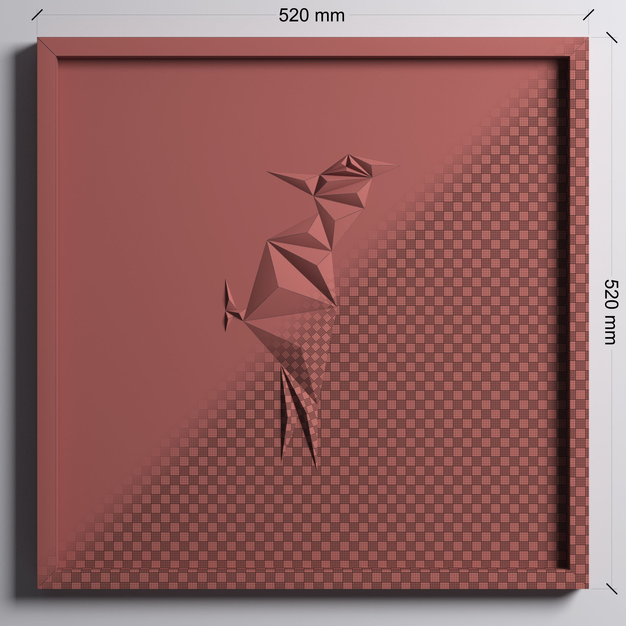Paper ArtWork 30 3D model | CGTrader