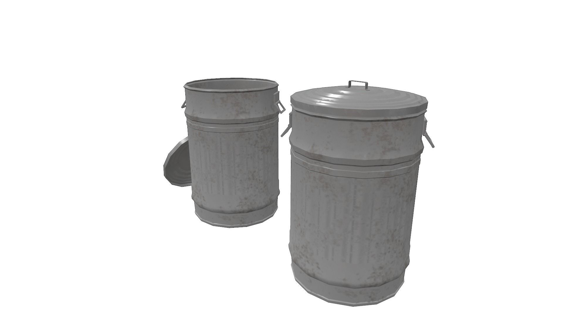 Trash Can free VR / AR / low-poly 3D model | CGTrader