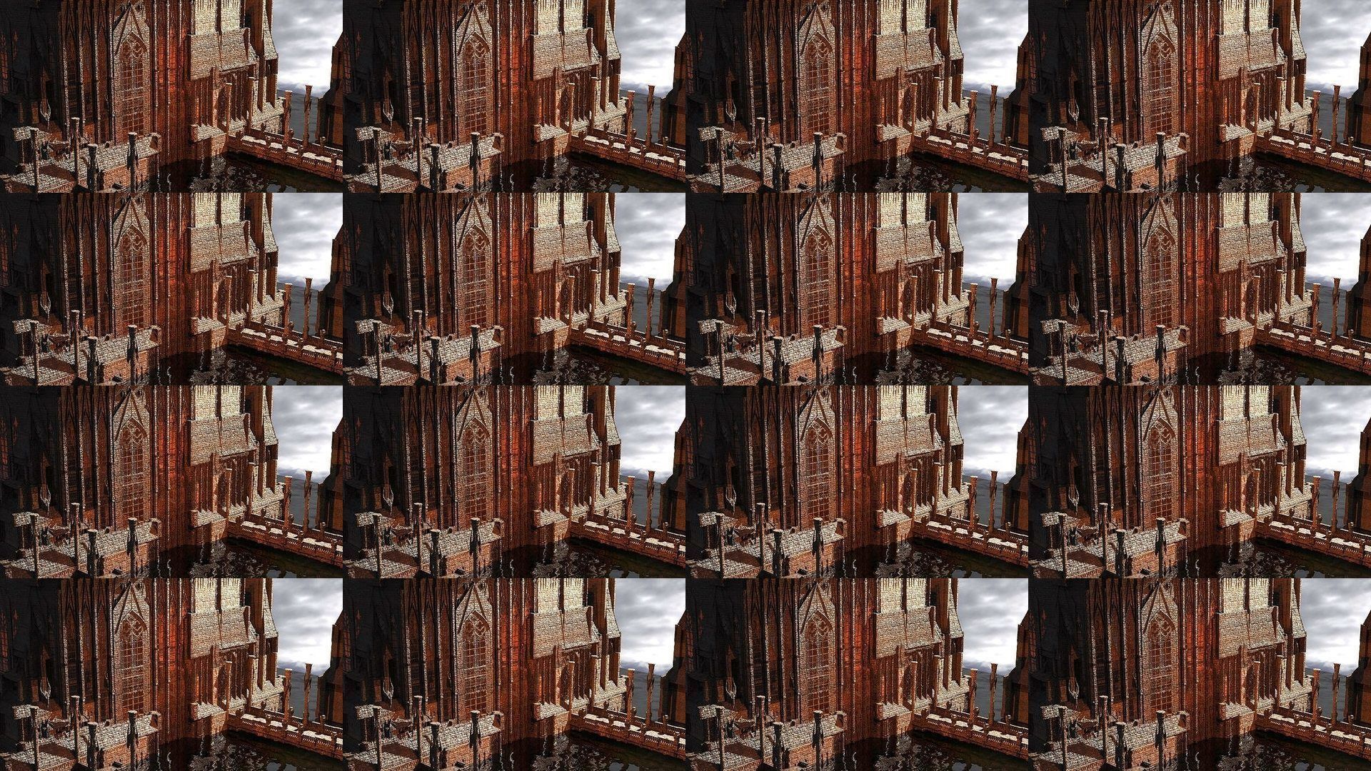 Evil Cult Castle Halls Collections | CGTrader