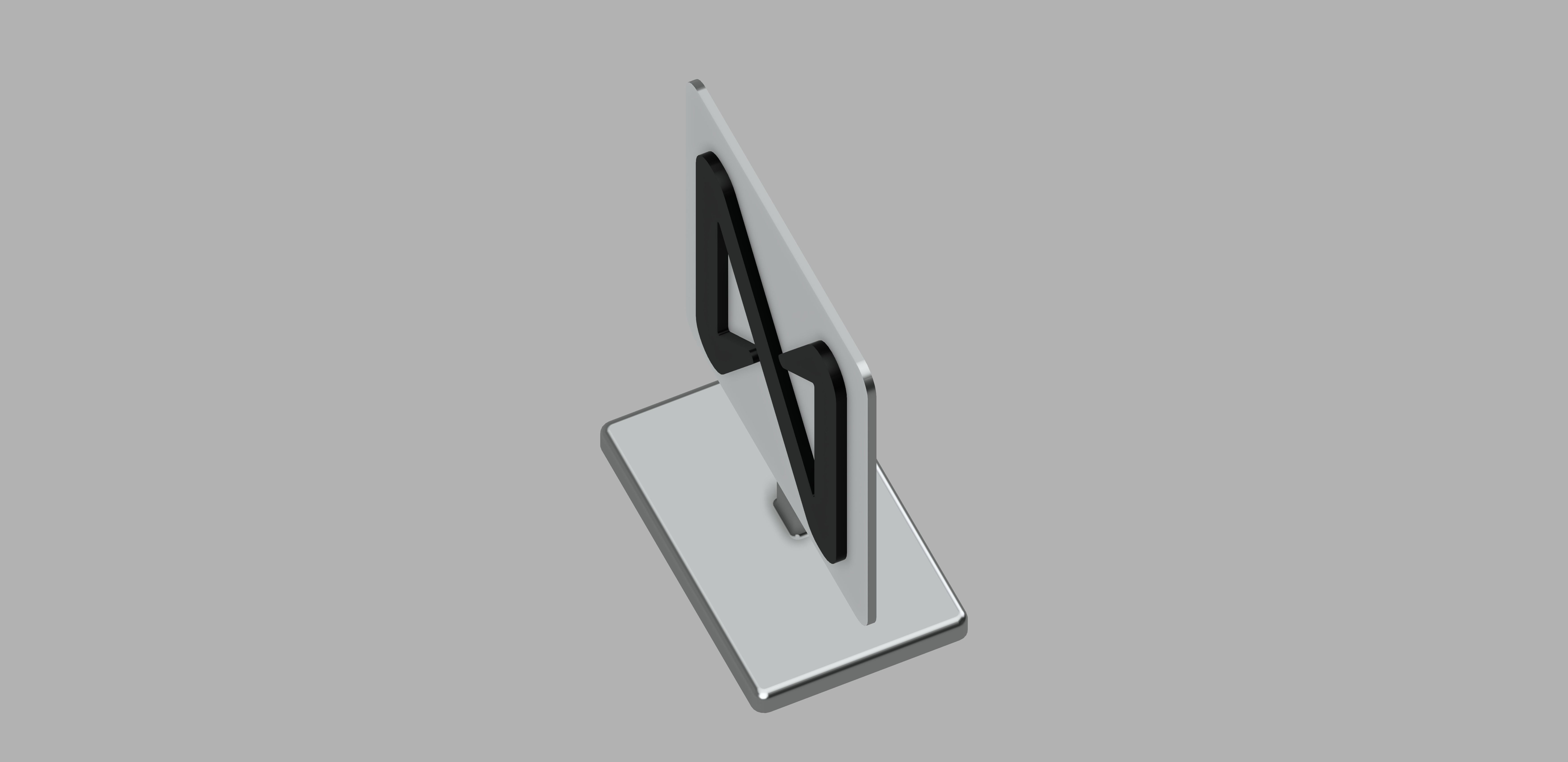 NEAR Logo Stand 3D model 3D printable | CGTrader
