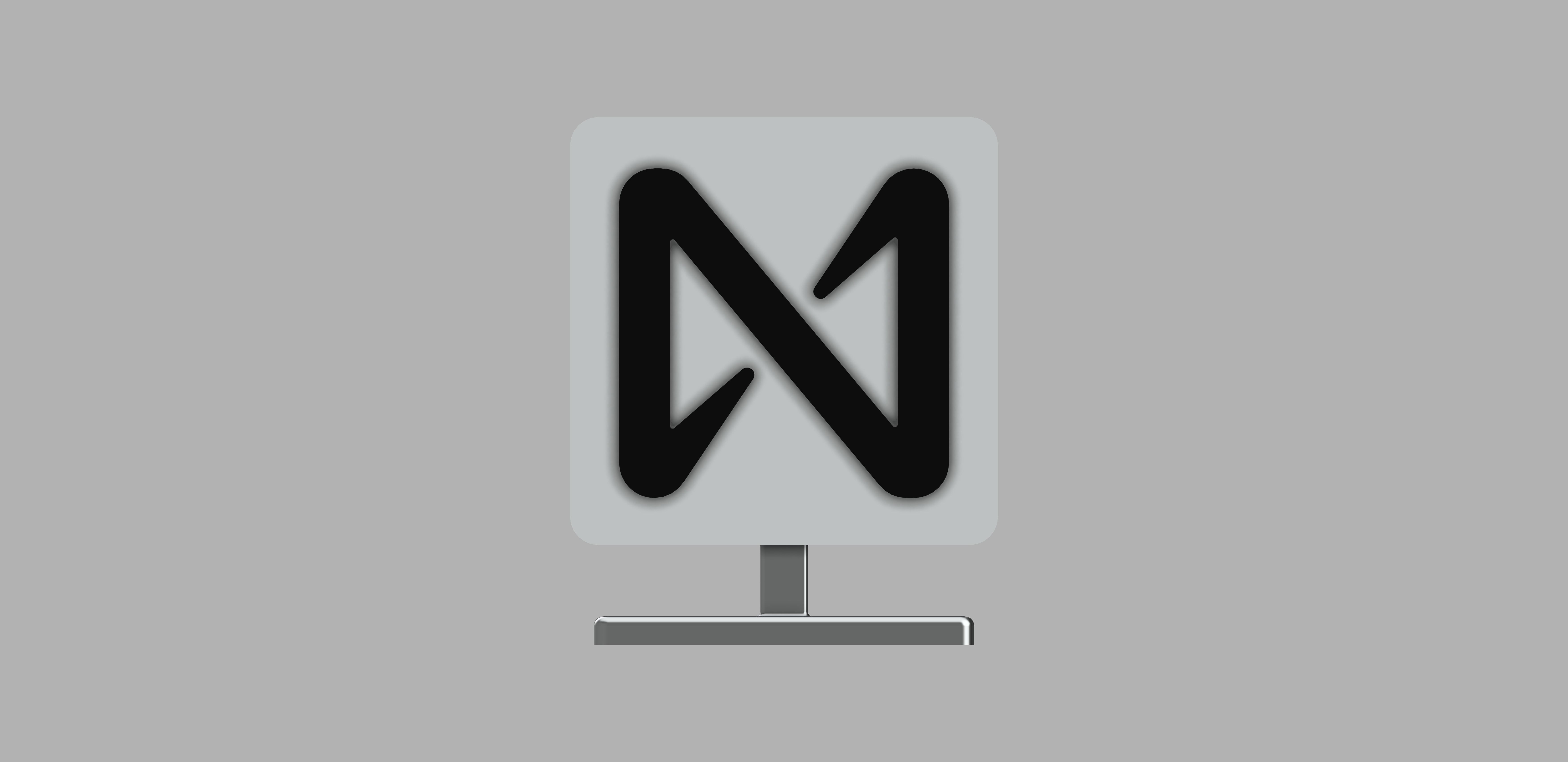 NEAR Logo Stand 3D model 3D printable | CGTrader