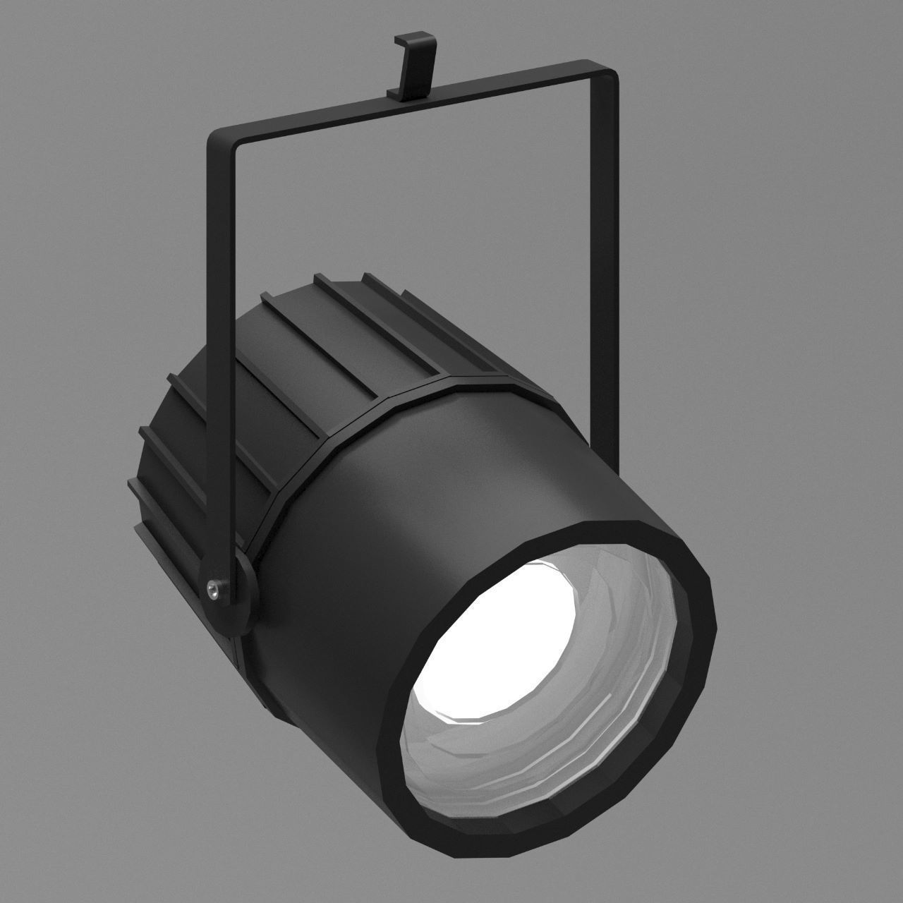 3D model Studio ceiling lights VR / AR / low-poly | CGTrader