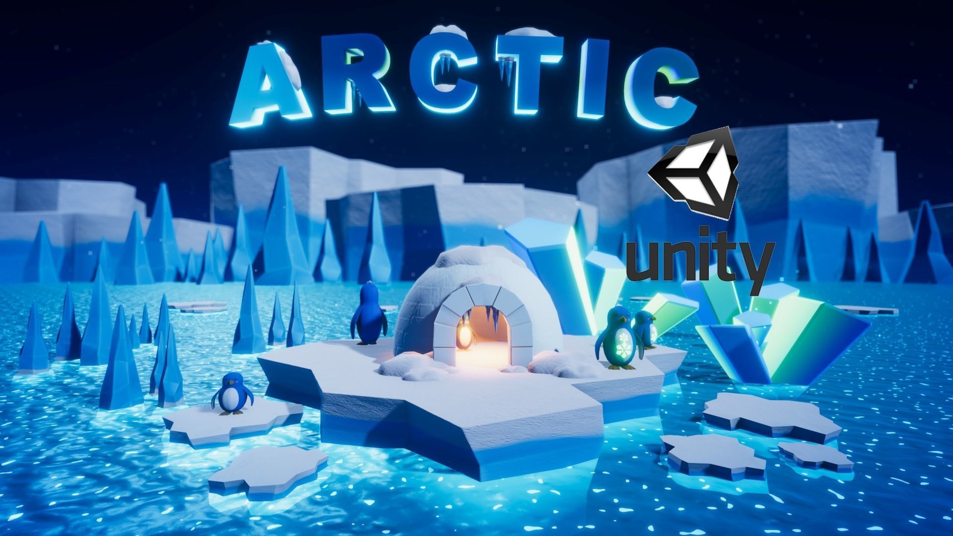 3D model Arctic Cartoon-style game assets VR / AR / low-poly | CGTrader